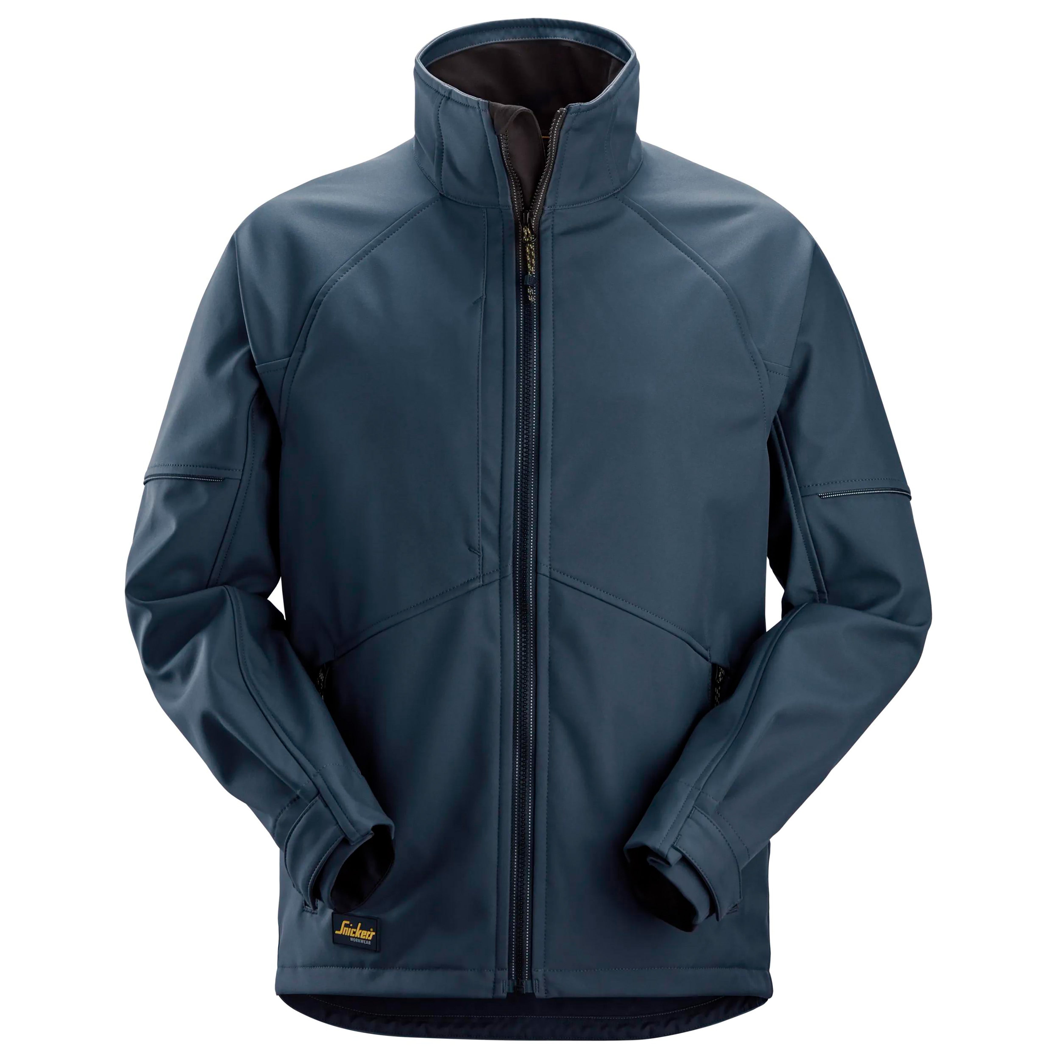 Snickers 1258 AllroundWork, Softshell Jacket - Navy/Black | Start Safety UK