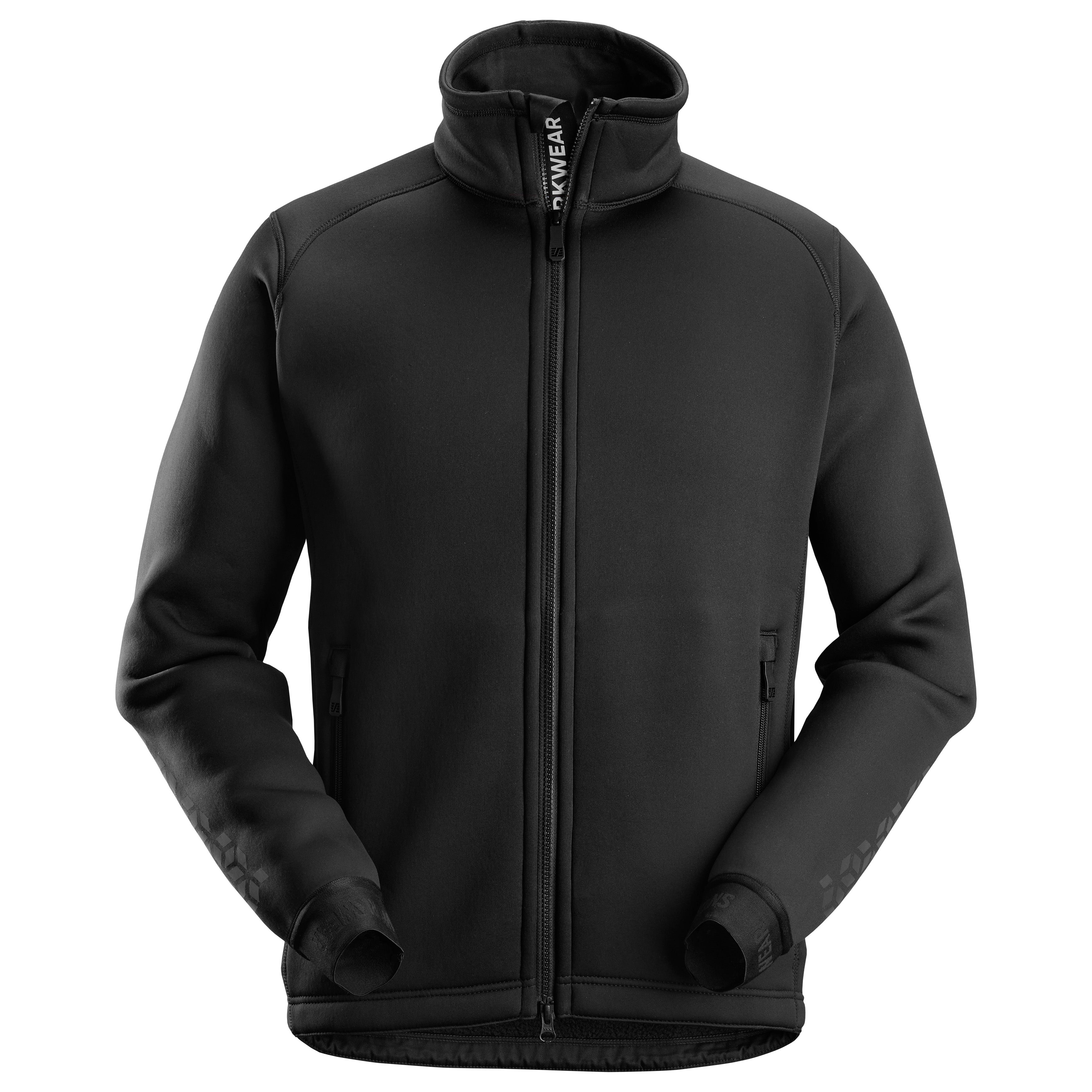 Snickers 8018 AllroundWork, Inverted Pile Jacket - Black | Start Safety UK