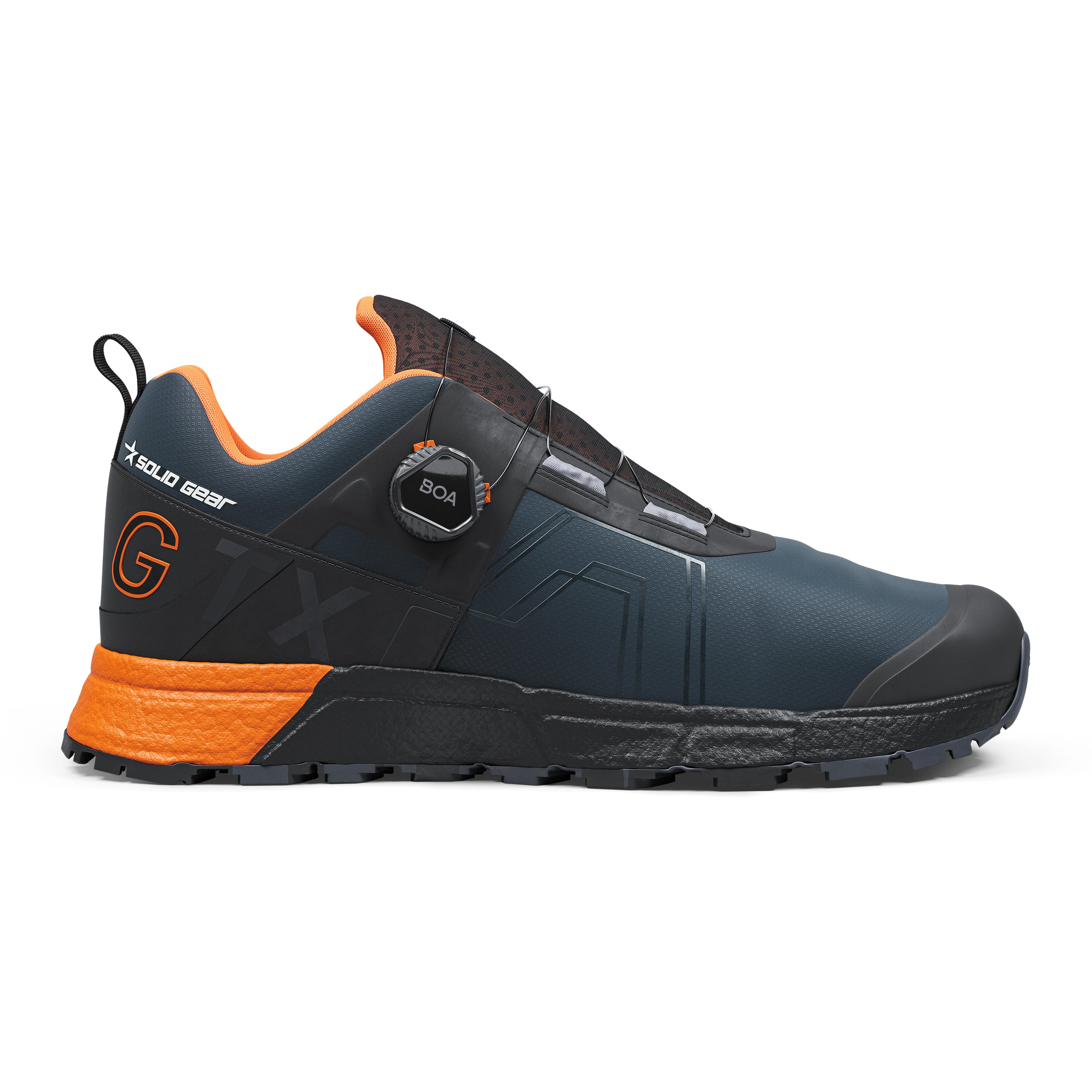 Solid Gear Bound GTX Low BLU/ORG O6 SR HRO FO ESD Occupational Trainers ...