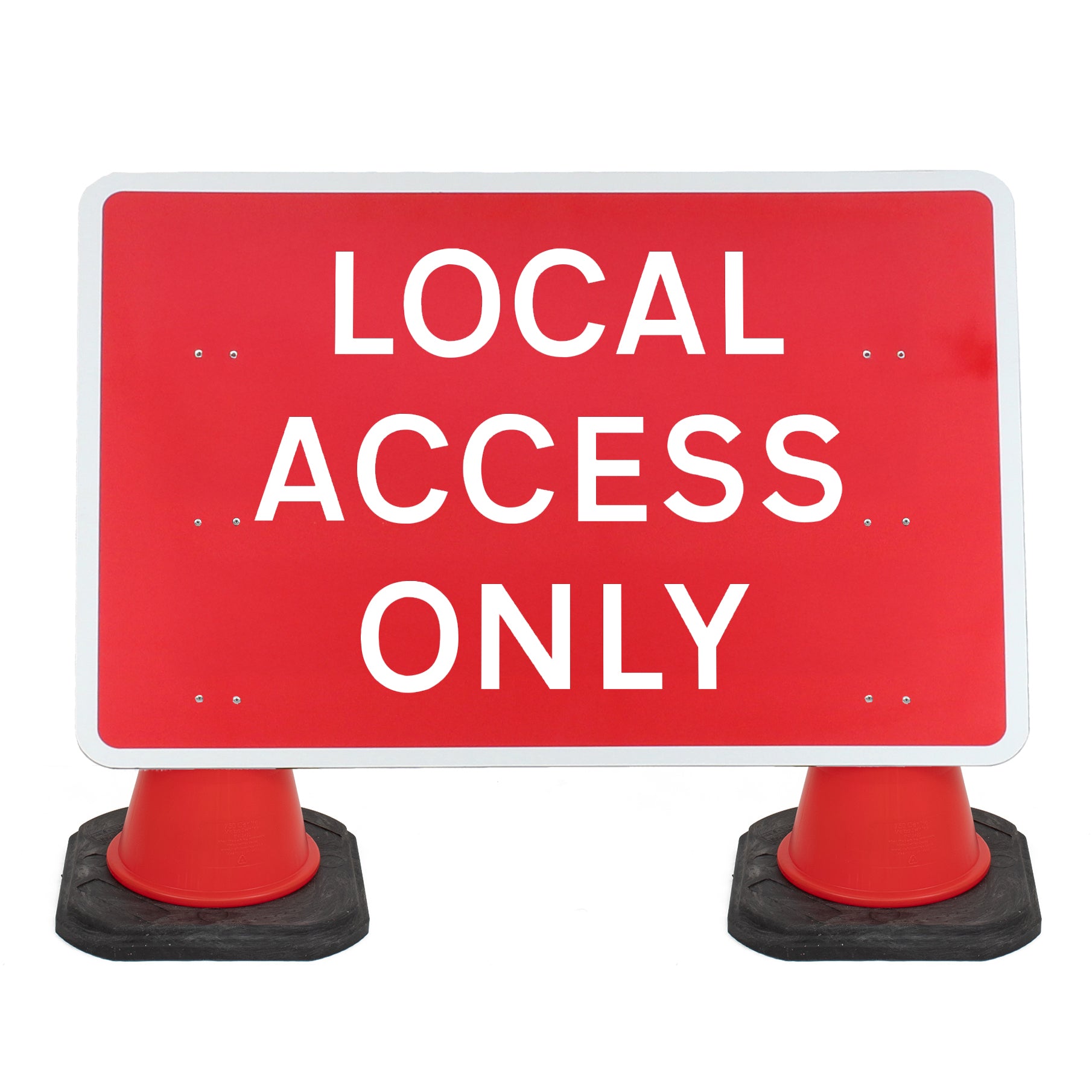 Local Access Only - Cone Sign Face – Start Safety UK