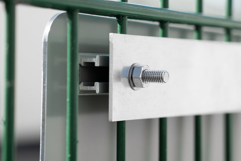 Aluminium Fence Fixing For Signs | Start Safety UK