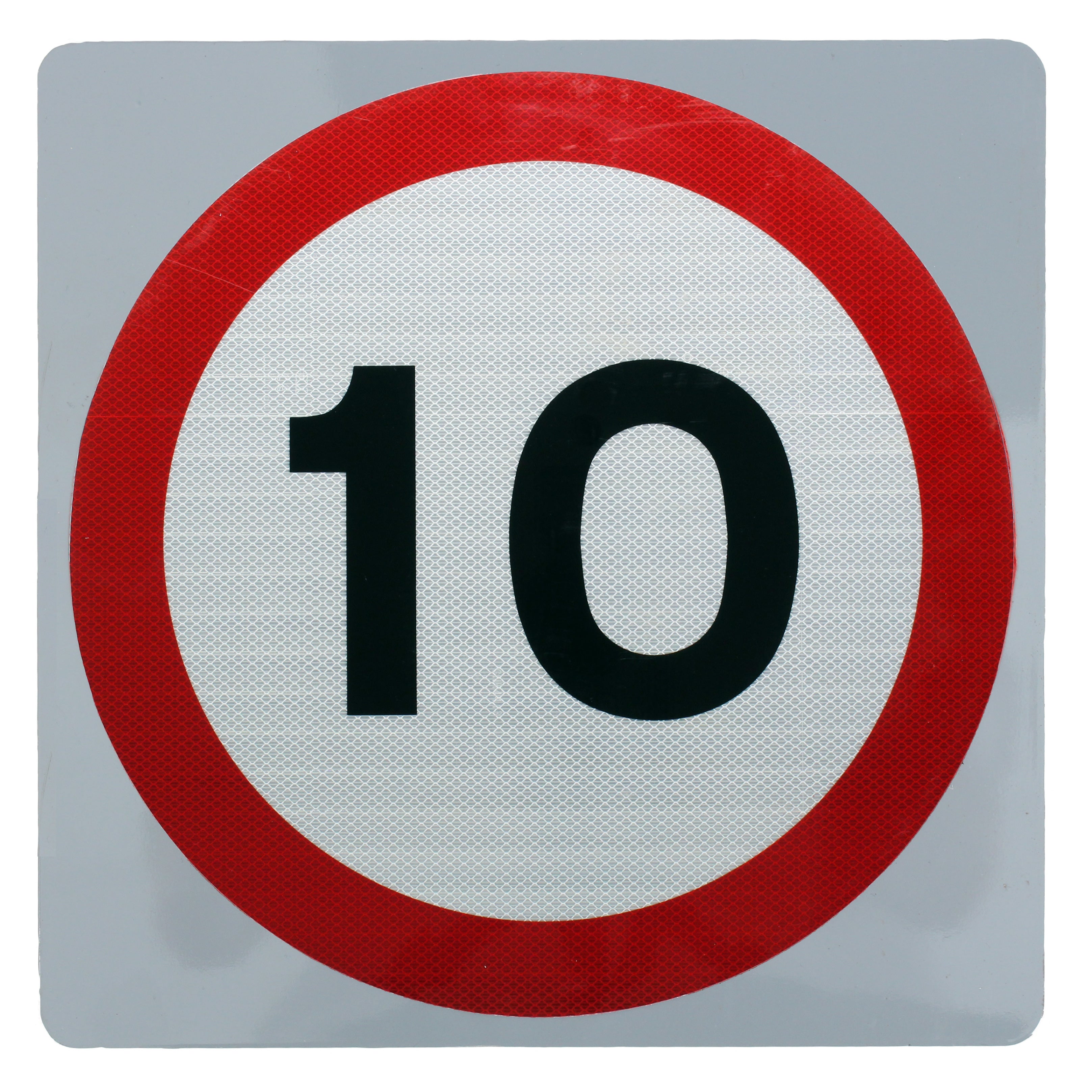 10 mph Wall Mounted Speed Limit Sign – Start Safety UK