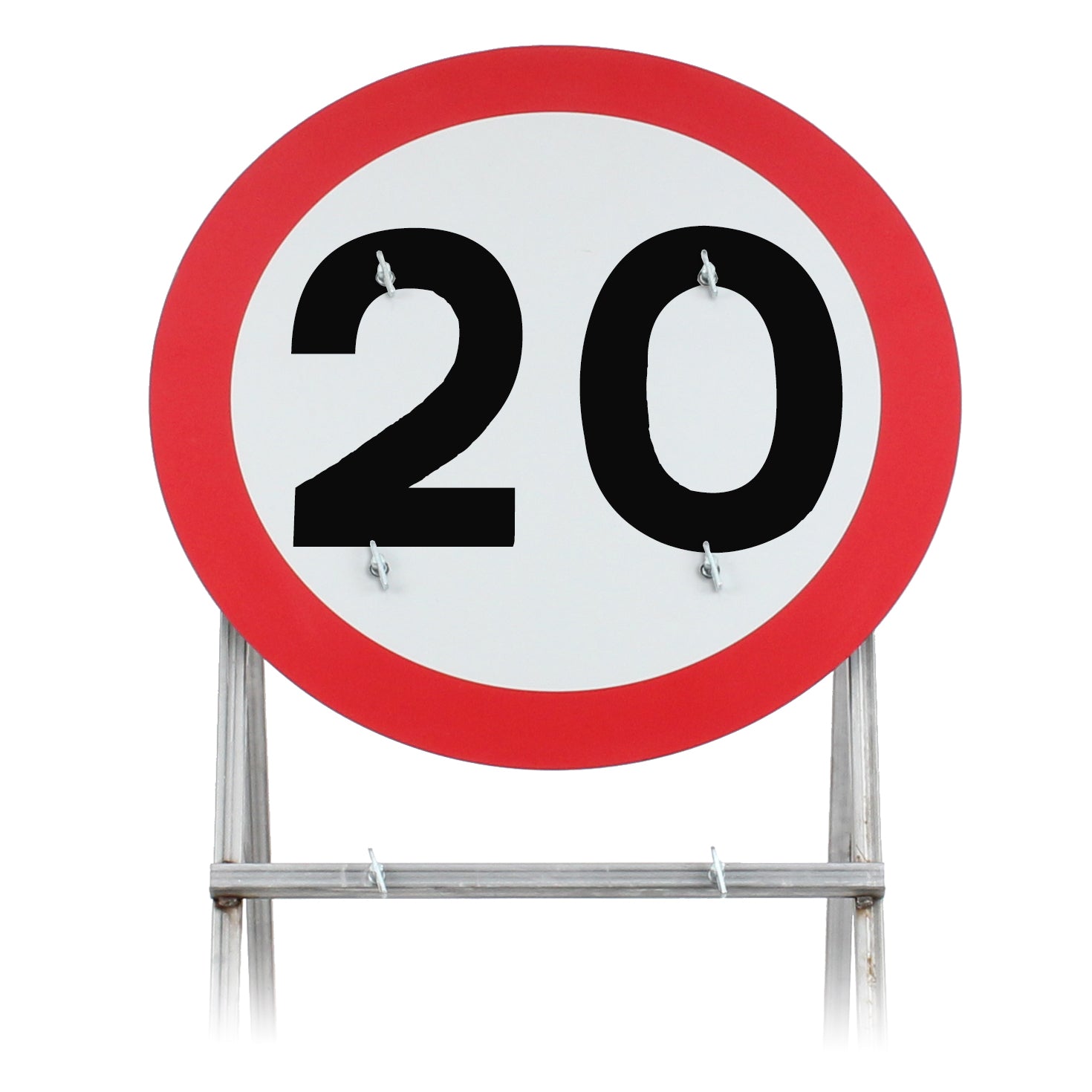 Diagram 670 Quick Fit Sign Face | 20mph (face only) – Start Safety UK