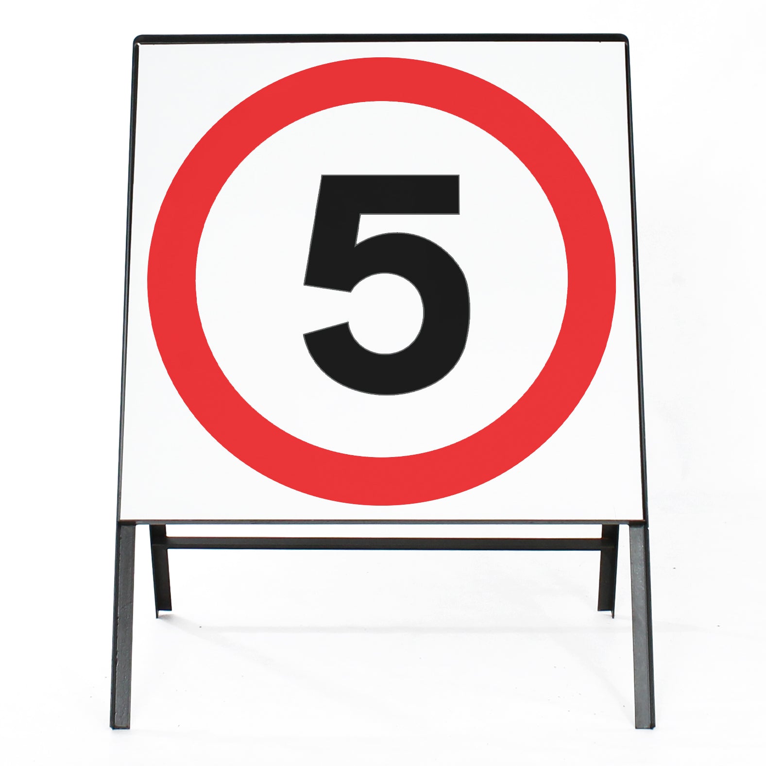 5mph Sign - Zintec Metal Sign Face | Temporary | 750x750mm – Start ...