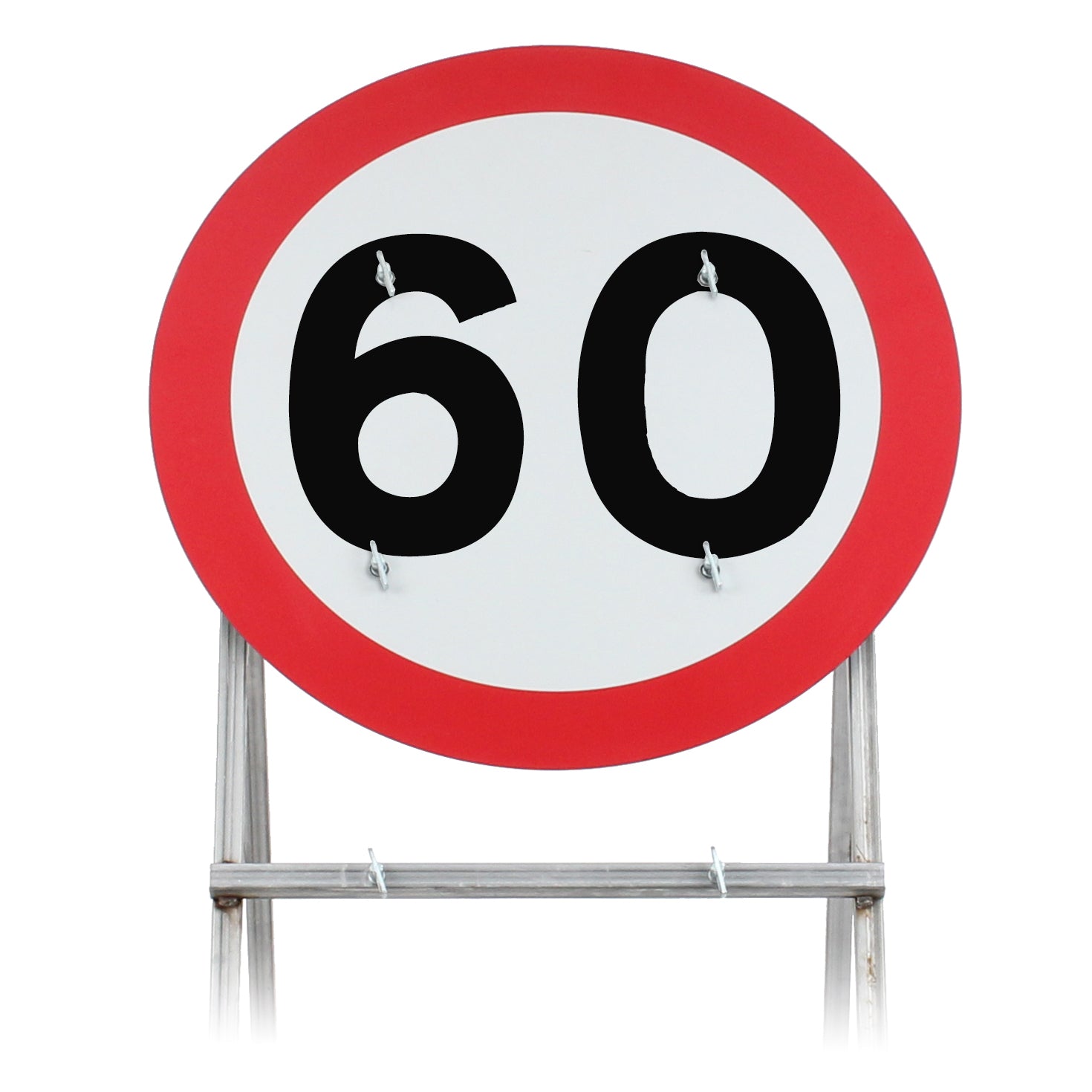Diagram 670 Quick Fit Sign Face | 60mph (face only) – Start Safety UK