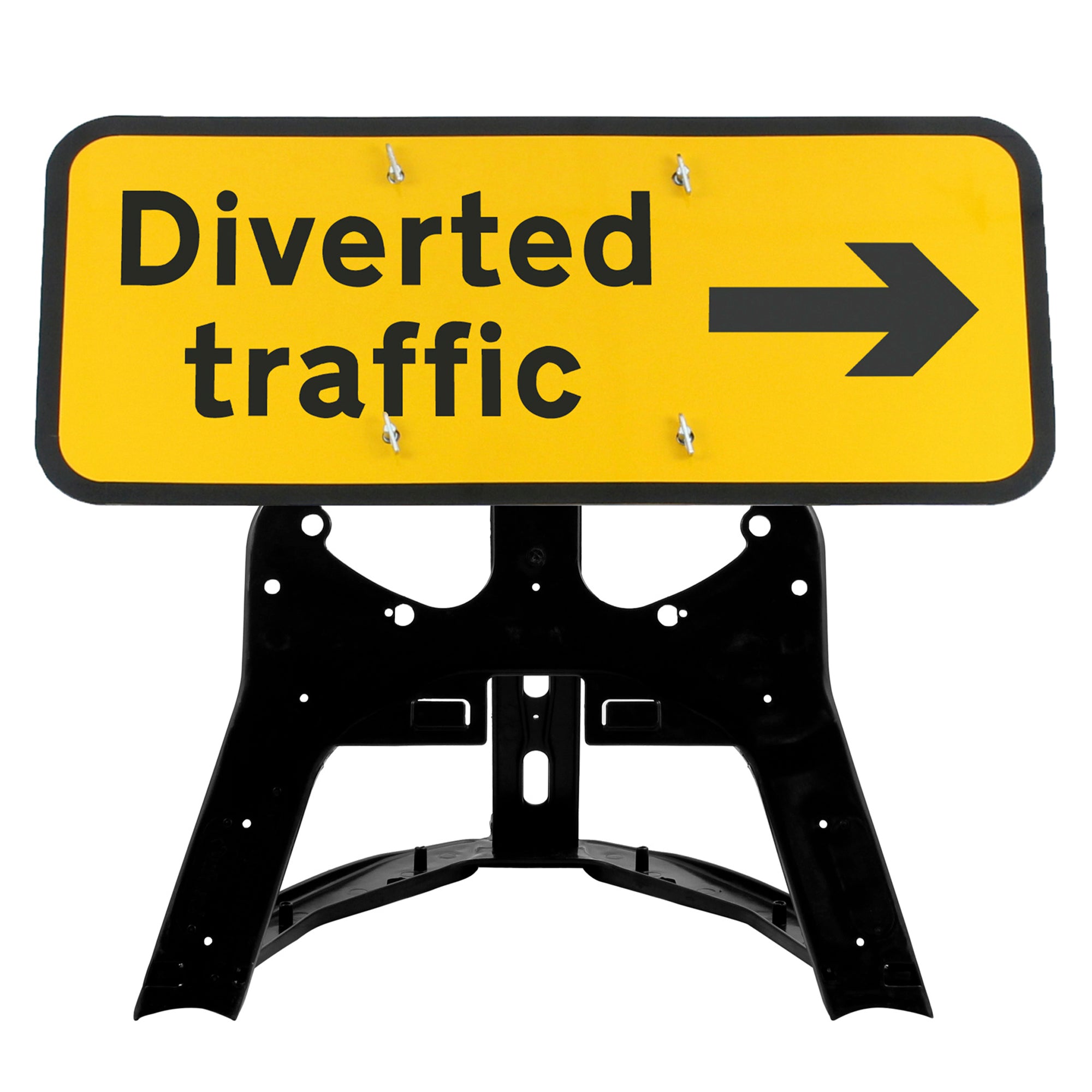 'Diverted Traffic' Right QuickFit EnduraSign 2703 Inc. Stand & Face ...
