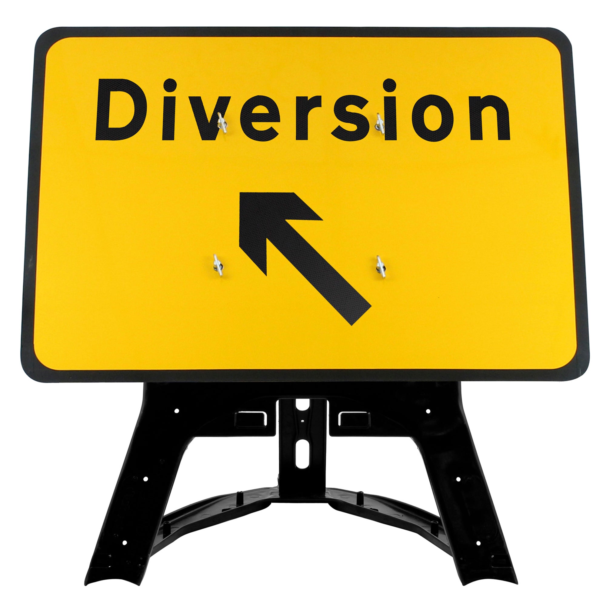 'Diversion' Up Left Arrow QuickFit EnduraSign 2702 Inc. Stand & Face ...