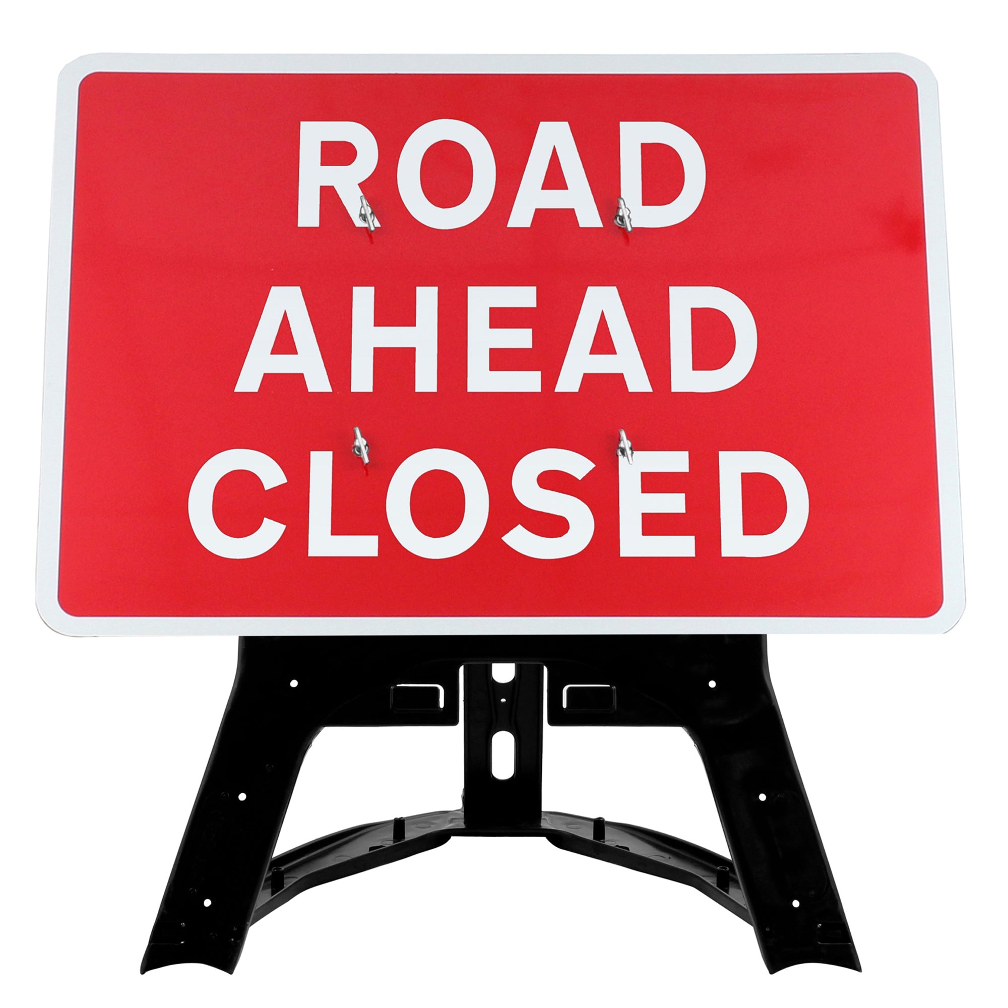 Road Ahead Closed Road Sign | Dia. 7010.1 | QuickFit EnduraSign ...