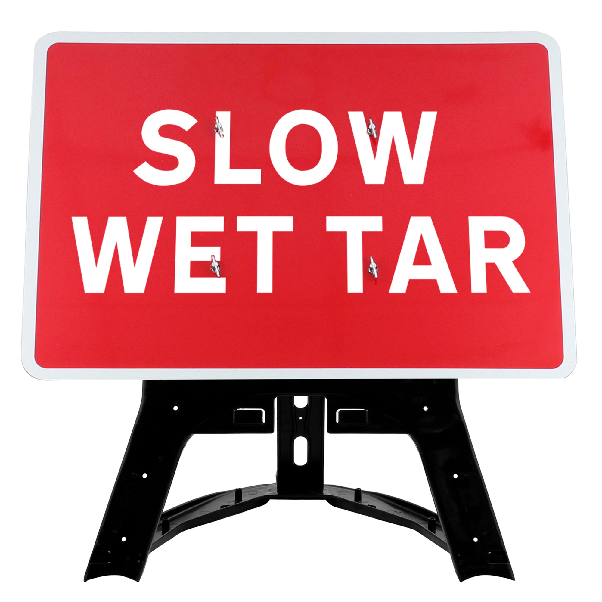 'Slow Wet Tar' QuickFit EnduraSign Inc Stand & Face – Start Safety UK