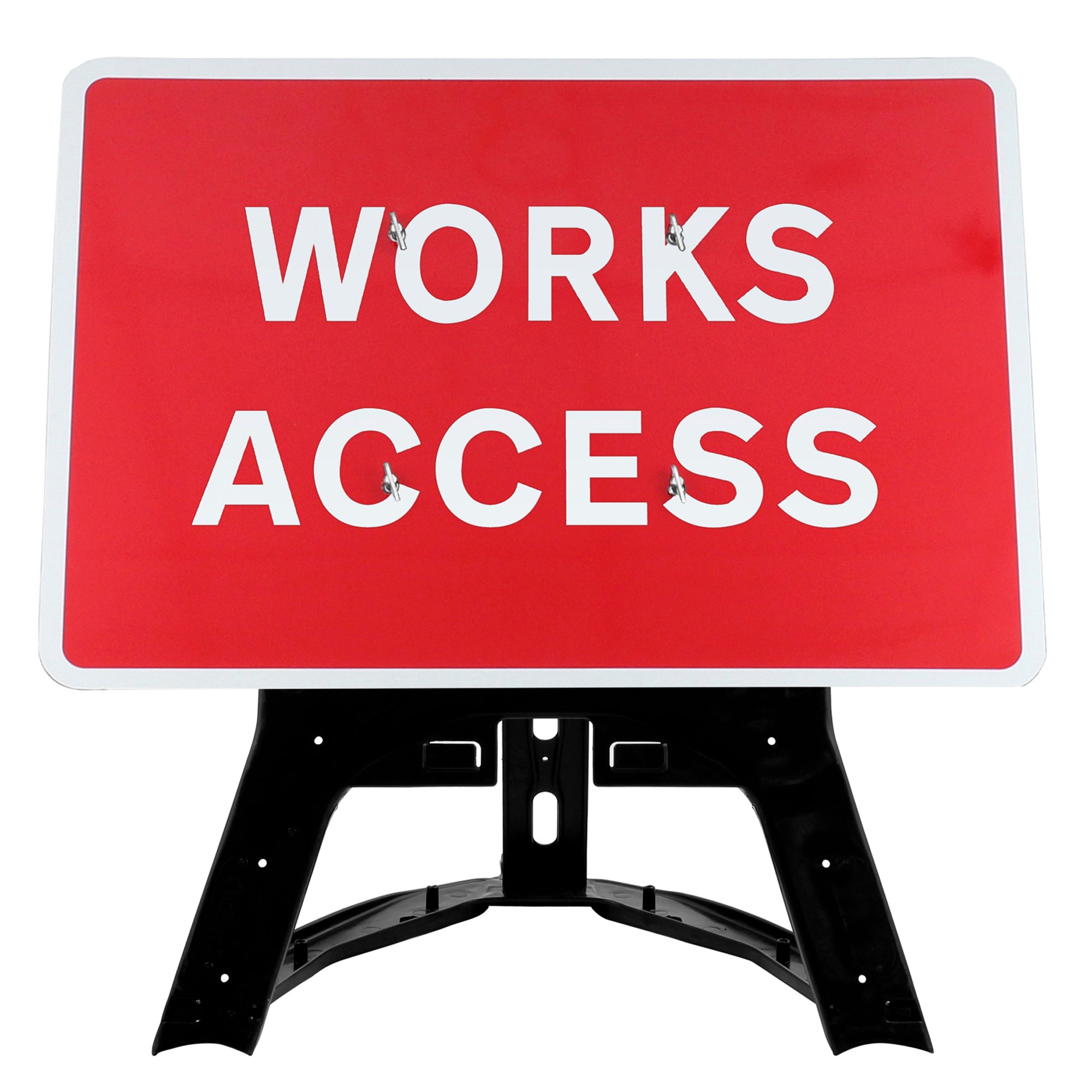 'Works Access' QuickFit EnduraSign 7301 Inc Stand & Face – Start Safety UK
