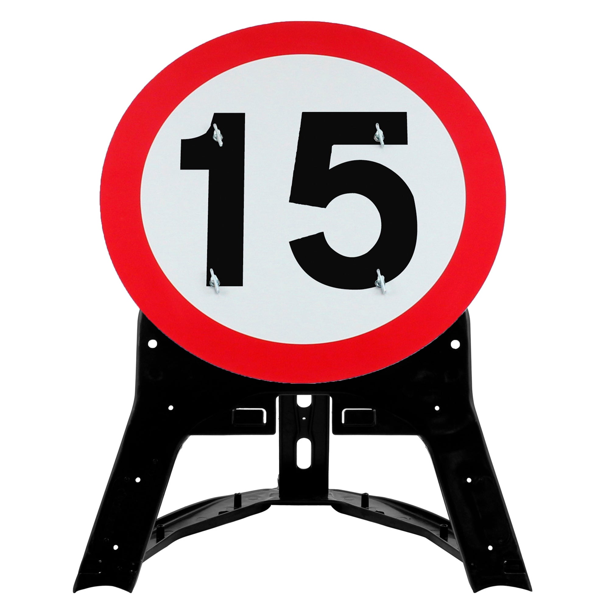 15mph QuickFit EnduraSign 670 Inc. Stand & Face – Start Safety UK