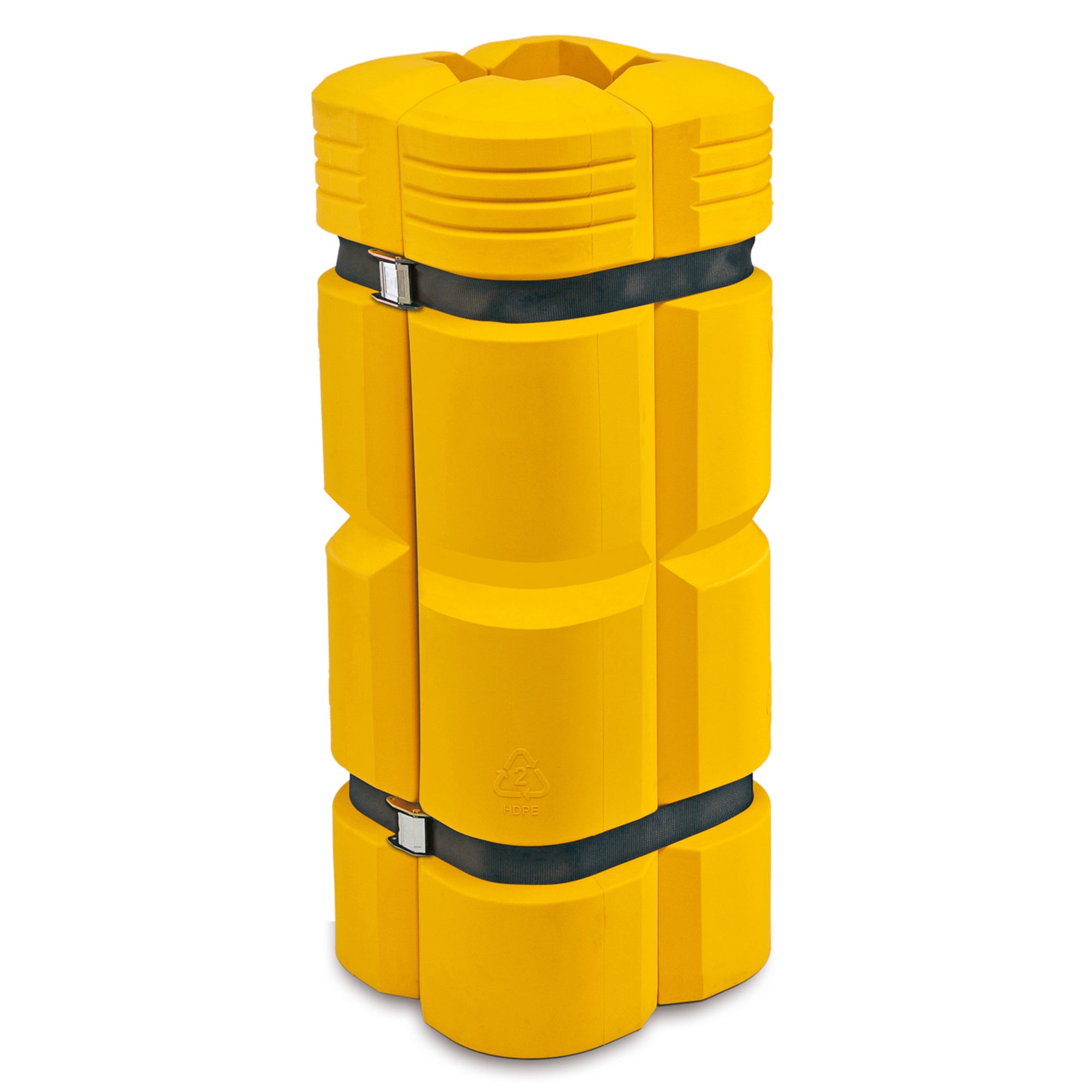 Traffic Line Plastic Column Protector Yellow – Start Safety UK