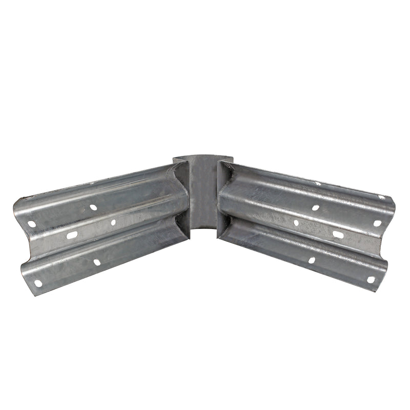Flexi Fabricated External Armco Corner - Galvanised & Adjustable ...