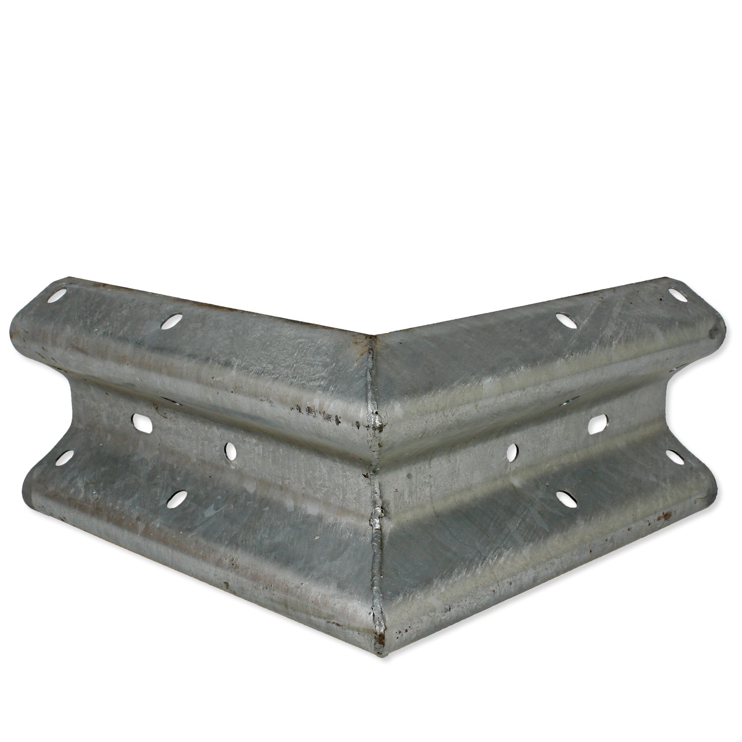 90° Rigid External Armco Corner, 90 Degree Galvanised Steel Mitred ...