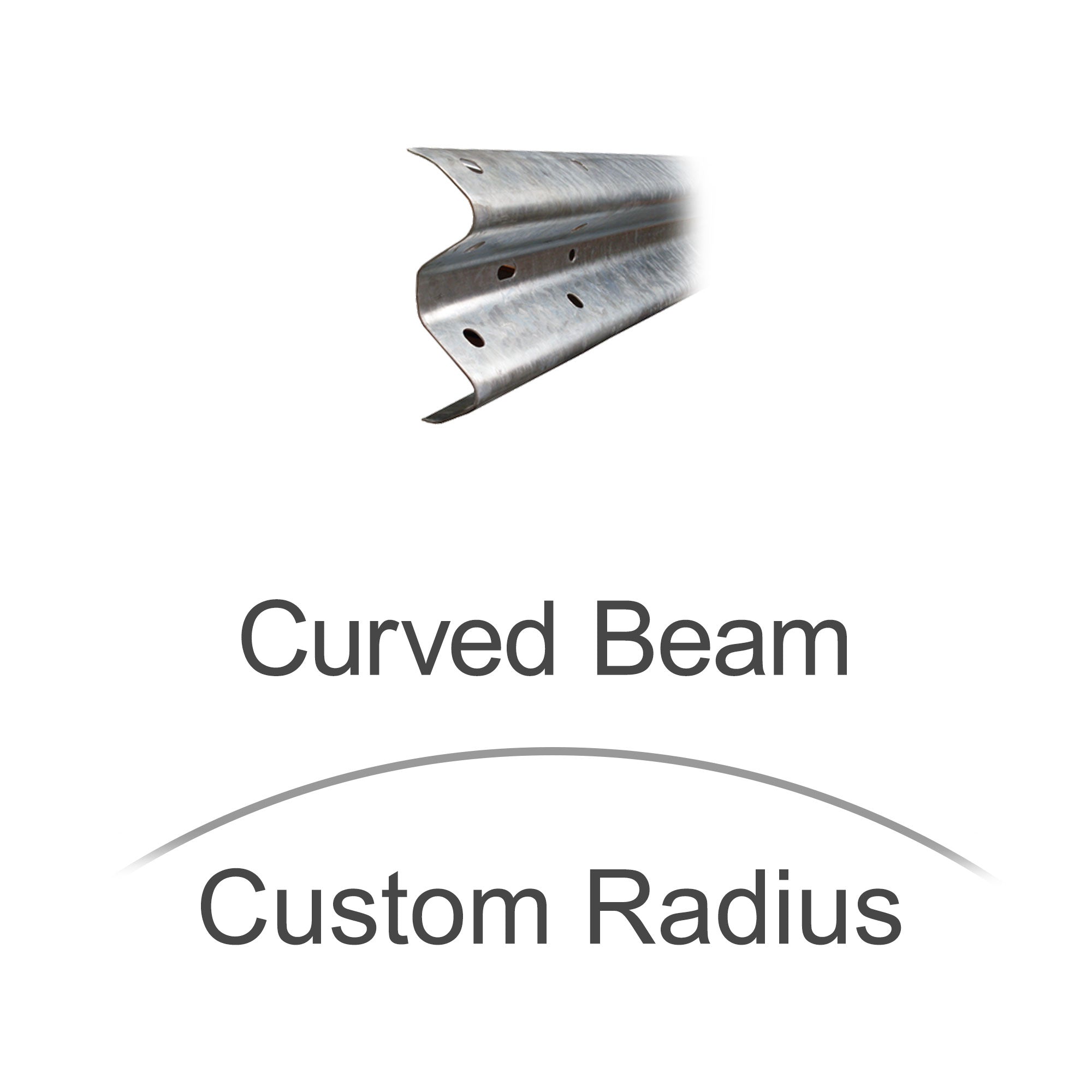 Curved Impact Barrier Beam - Custom Radius – Start Safety UK
