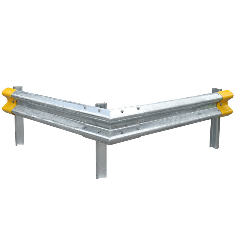 Armco Rigid External Corner Starter Kit (Inc Ends, Fixings, Beams ...