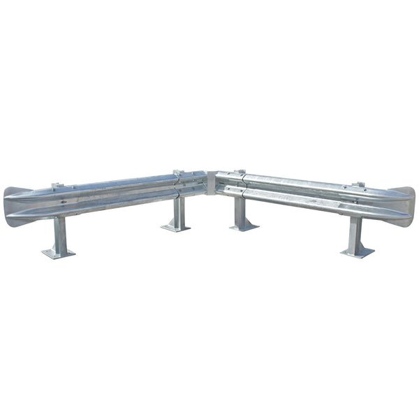 Armco Flexible Internal Corner Starter Kit (Inc Ends, Fixings, Beams ...