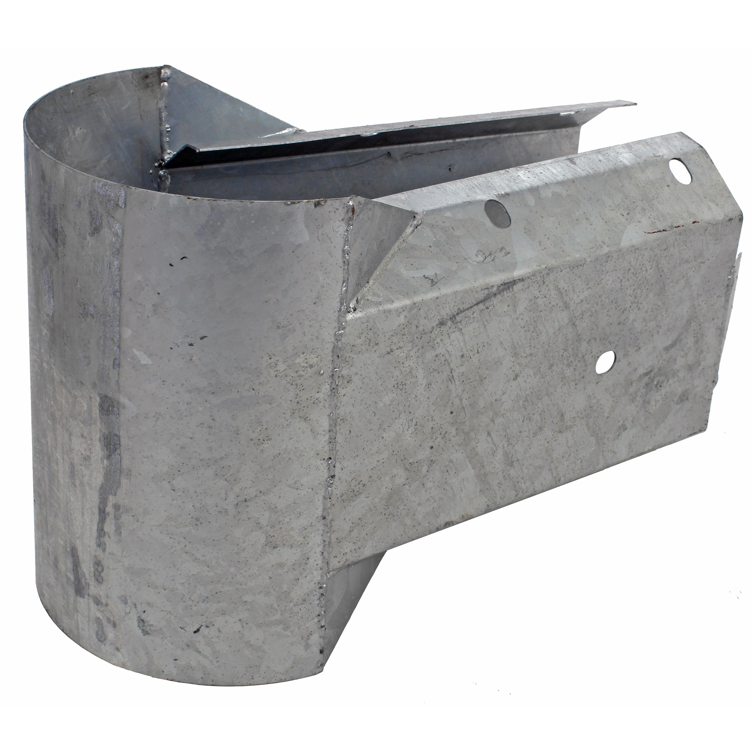 Armco Barrier Bullnose Return End Cap Galvanised Steel Finish – Start ...