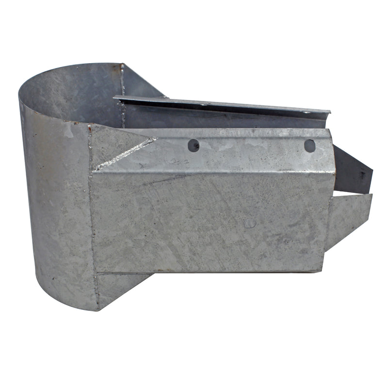 Armco Barrier Bullnose Return End Cap Galvanised Steel Finish – Start ...
