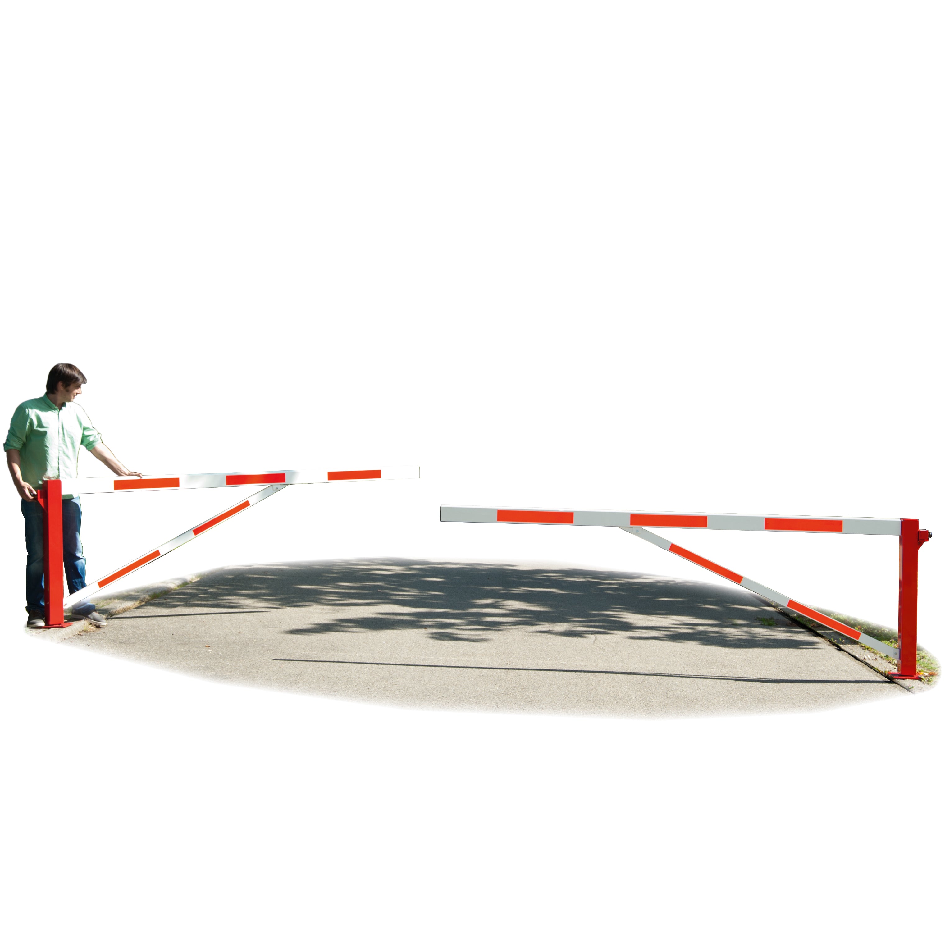 Compact Access Restriction Barrier Gate | Lockable Design – Start Safety UK