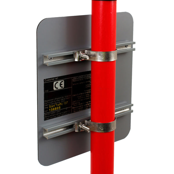 Reflective Danger Overhead Cables Sign For GS6 Height Barriers – Start ...