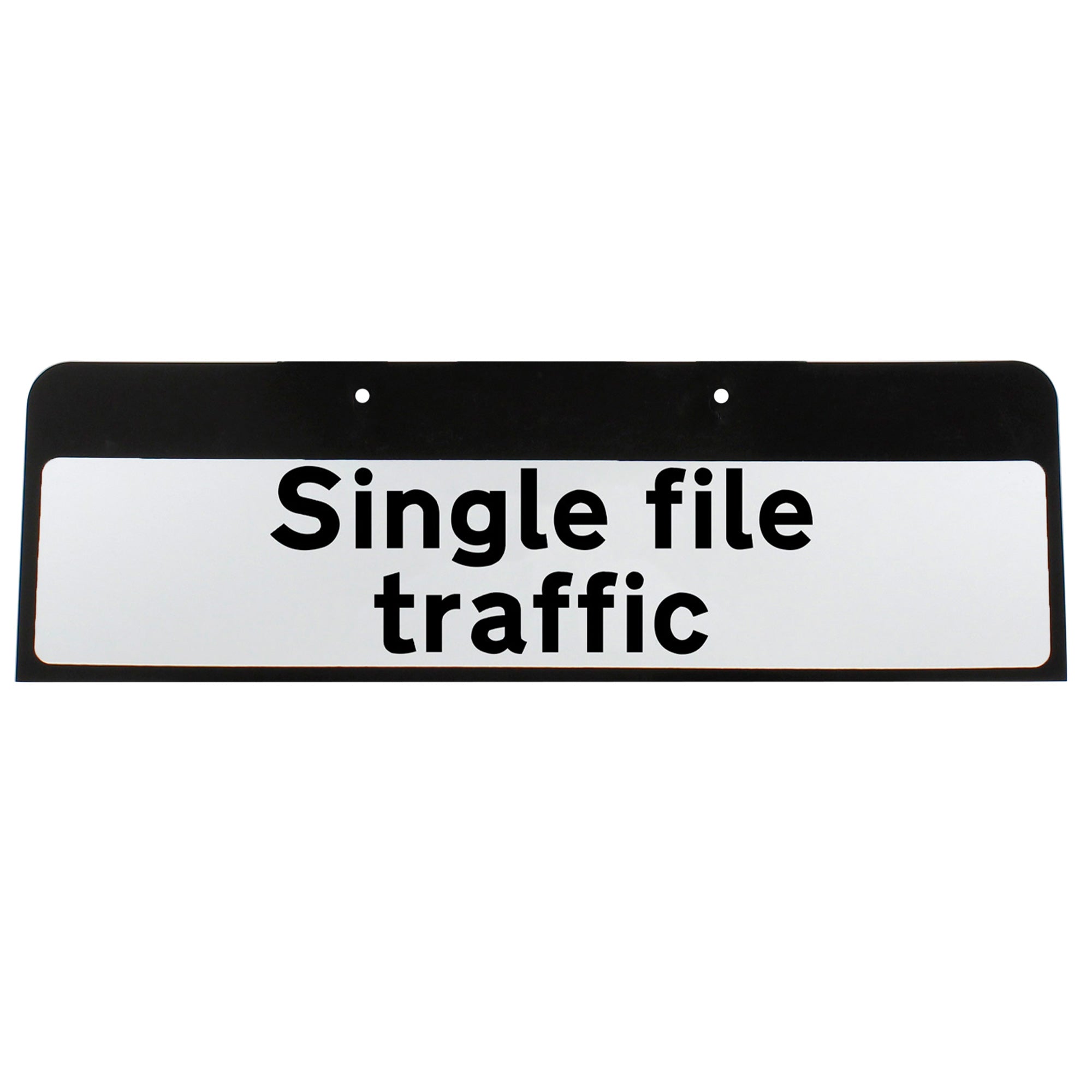 Single file traffic Road Sign | Dia. 518 | QuickFit EnduraSign ...