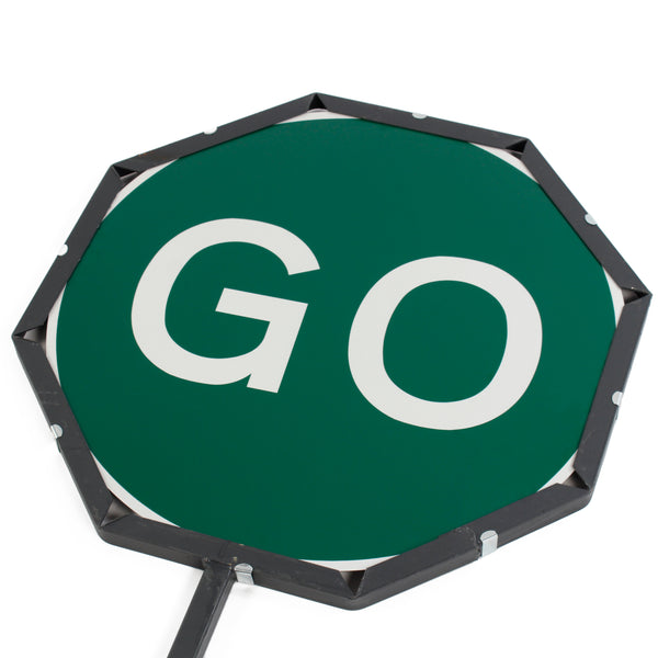 Stop & Go Boards - Road Works Lollipop Sign – Start Safety UK