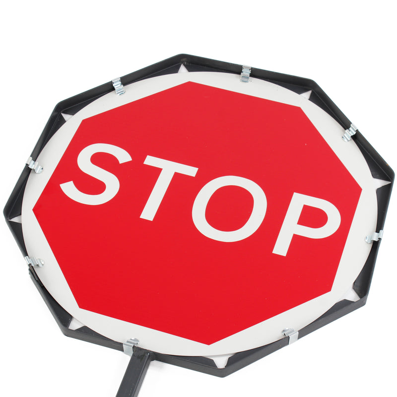 Stop & Go Boards - Road Works Lollipop Sign – Start Safety UK