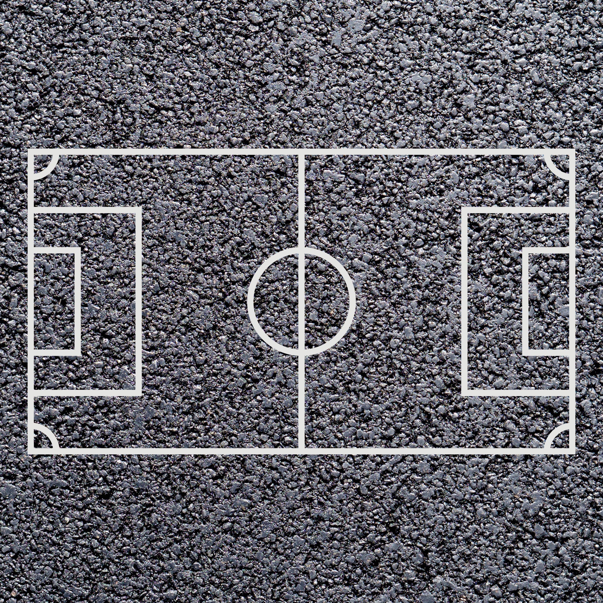 Football Pitch Playground Marking (30000mm x 15000mm) | Preformed ...