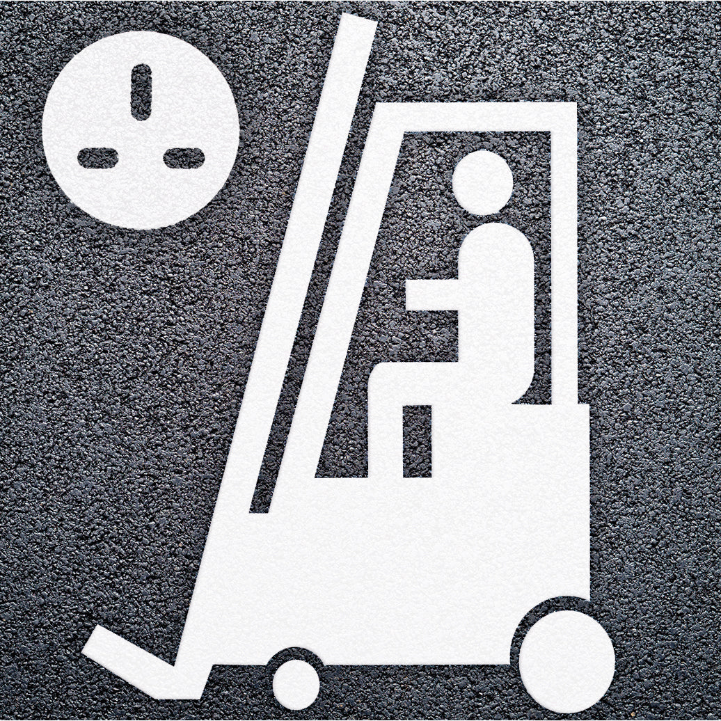 Forklift Charging Point - Thermoplastic StartMark Ground Marking ...
