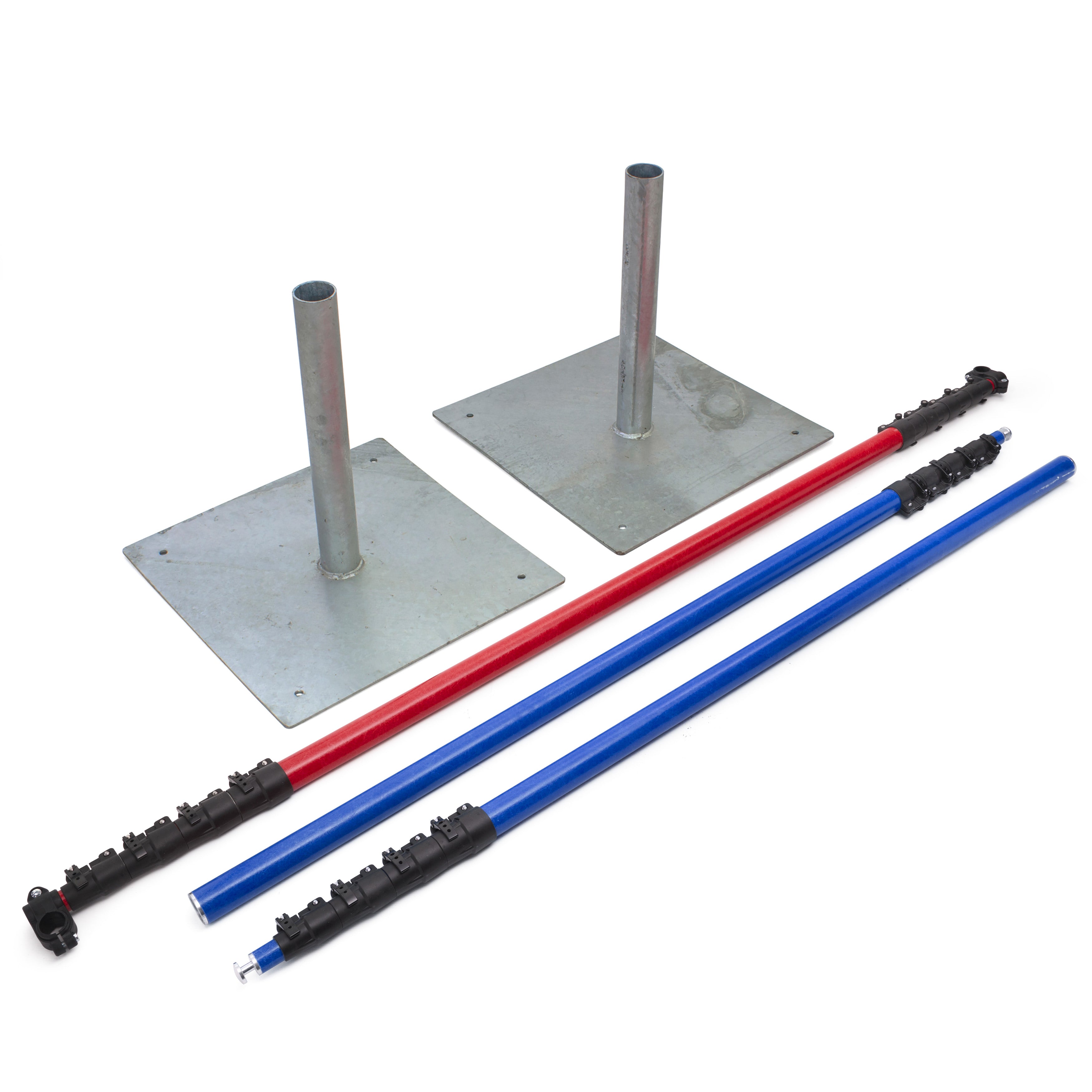 GS6 Overhead Cable Goalposts & Cable Marker | Blue – Start Safety UK