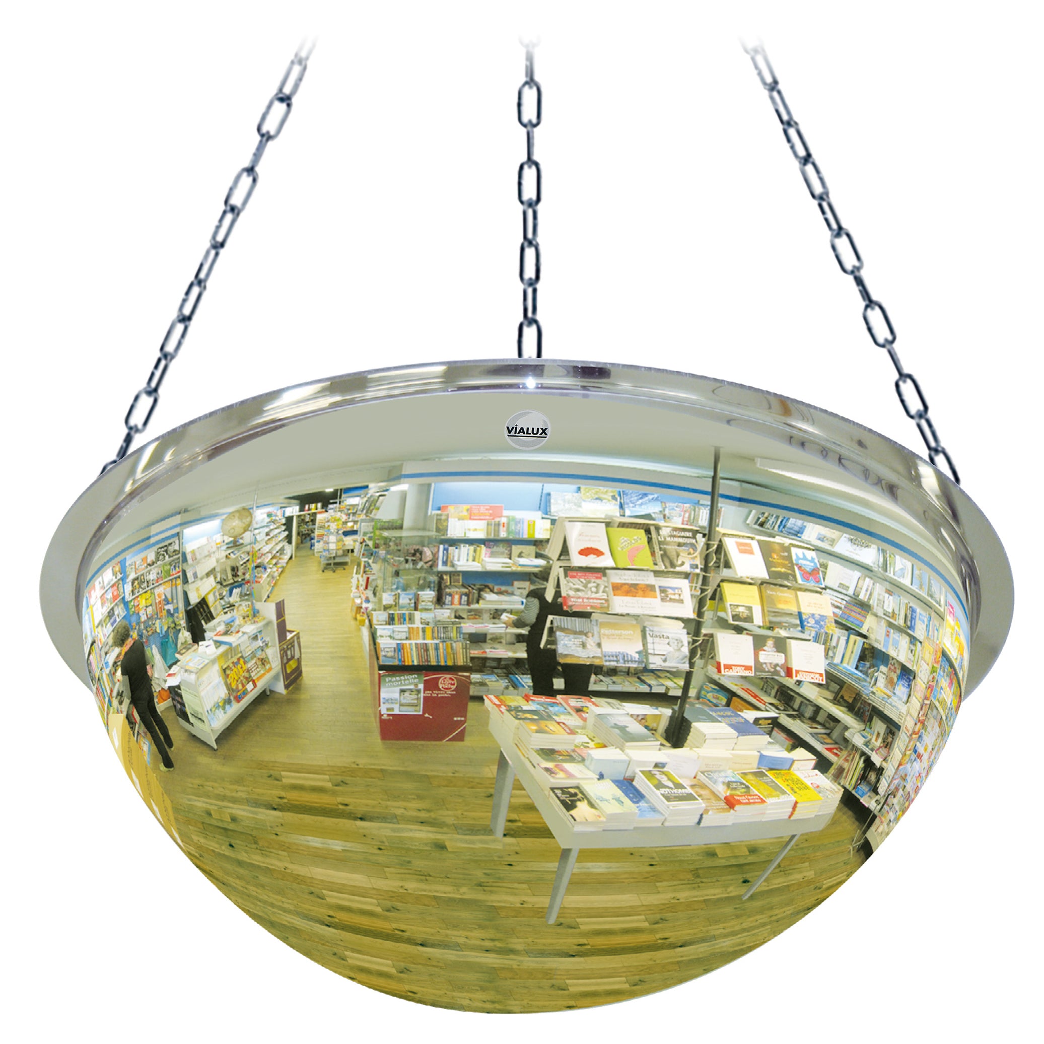 Vialux Half Sphere Surveillance Mirror – Start Safety UK