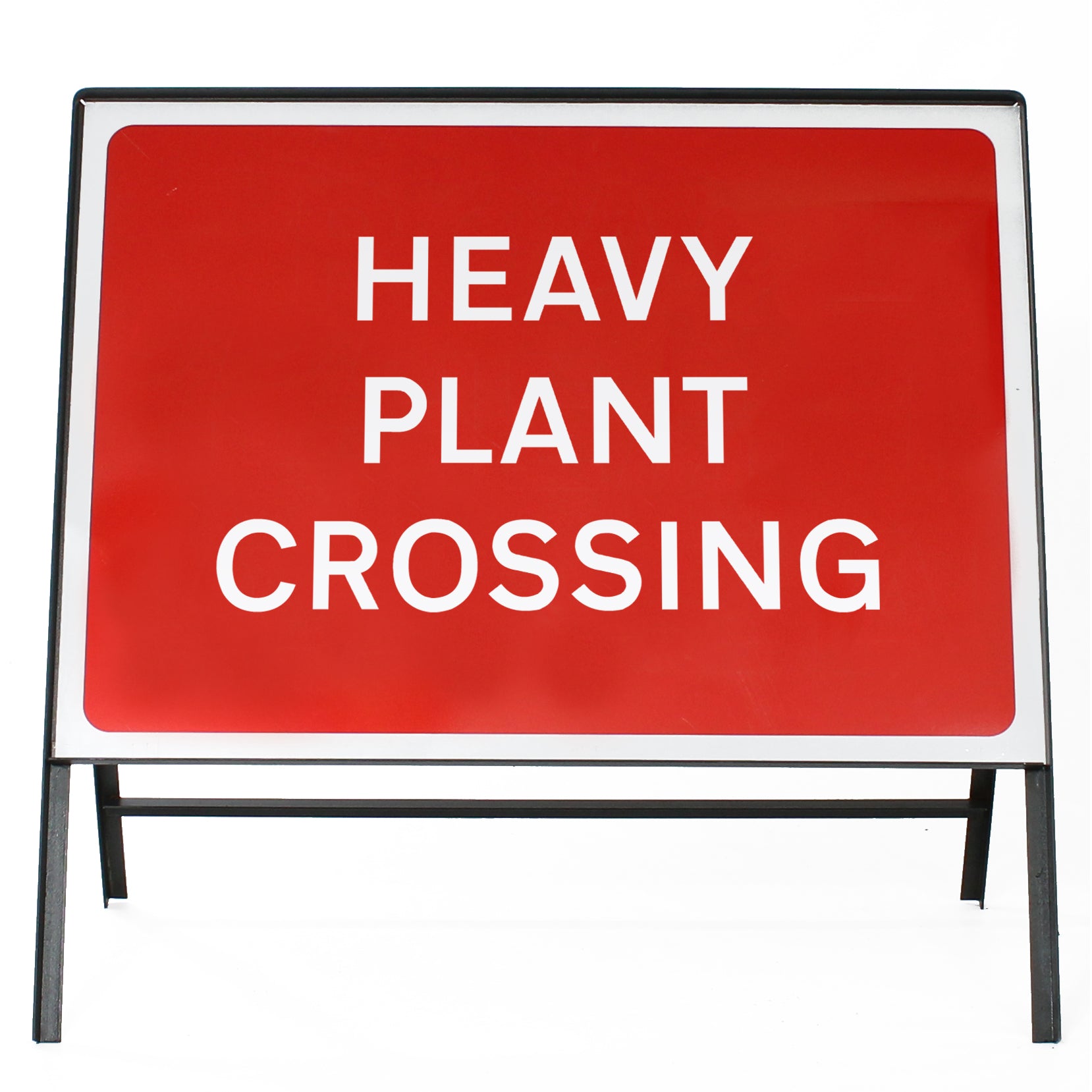 Heavy Plant Crossing Sign - Zintec Metal Sign Face | 1050x750mm – Start ...