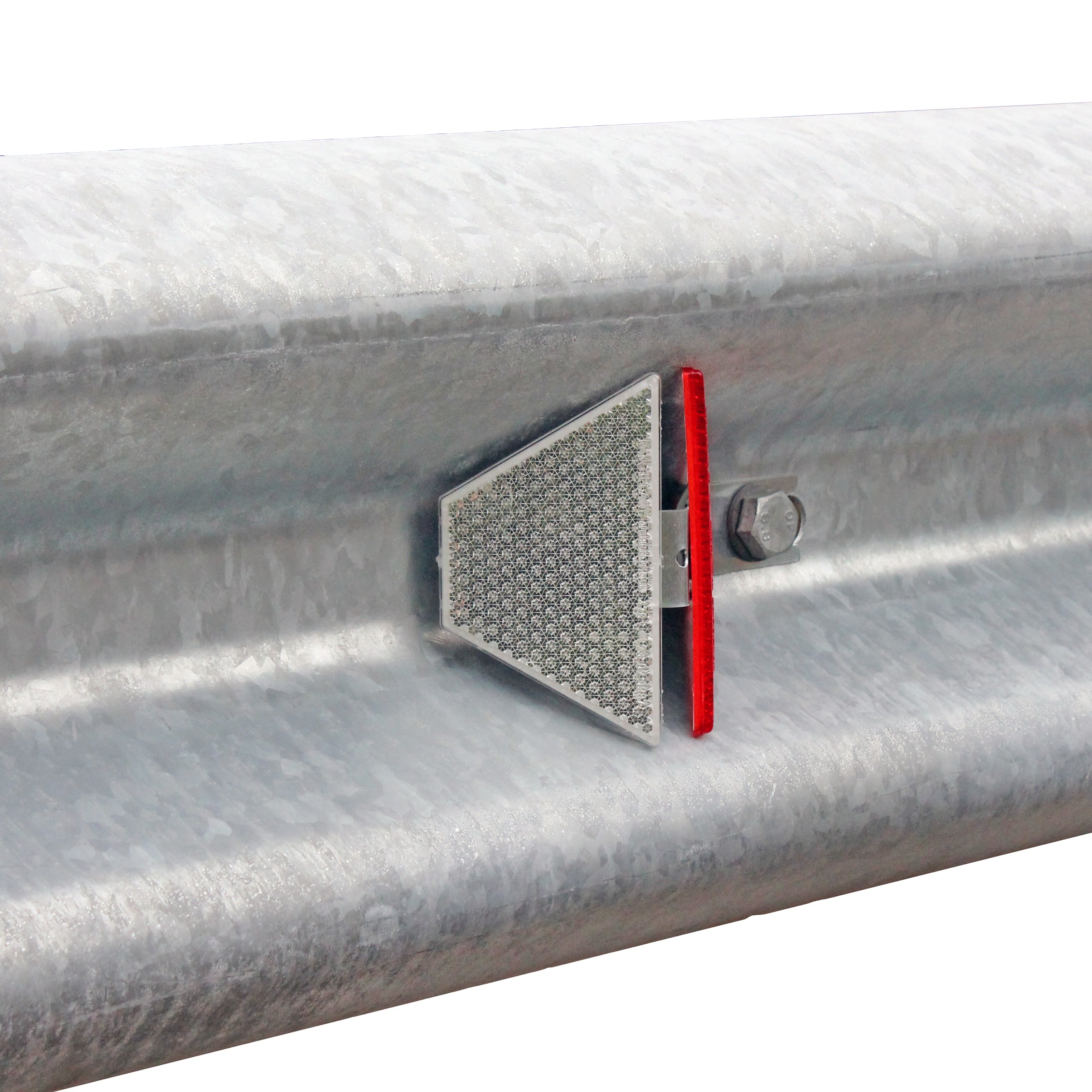 Armco Barrier Reflectors - Red & White – Start Safety UK