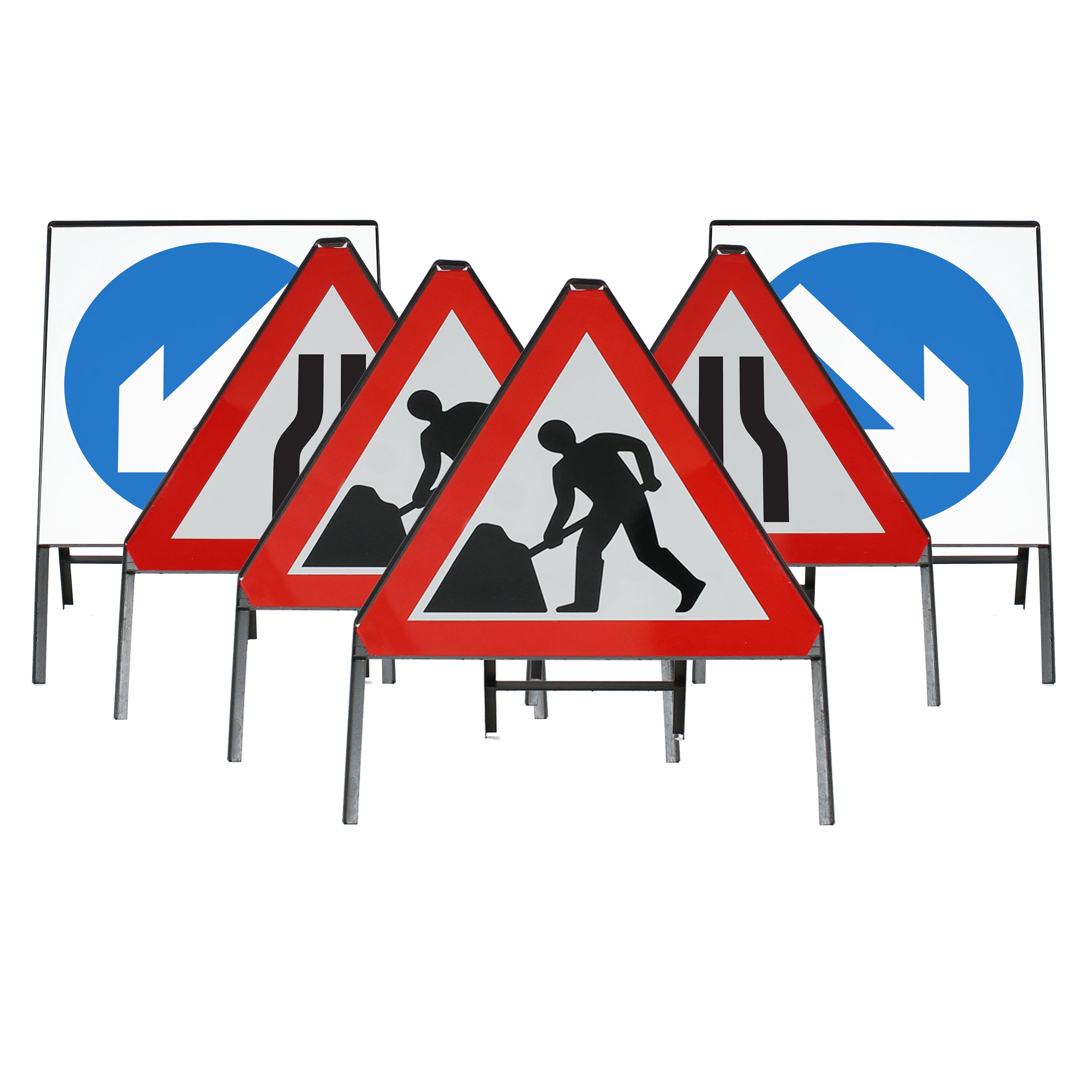 Metal Chapter 8 Compliant Road Works Sign Package – Start Safety UK