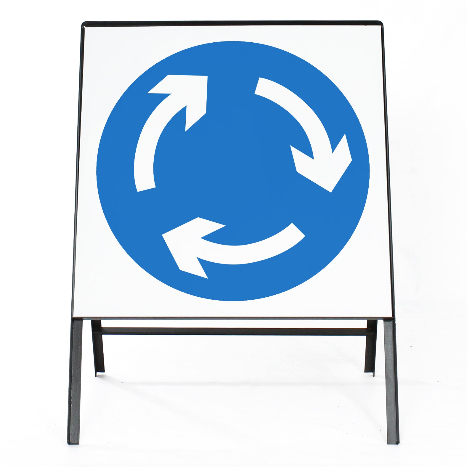 Mini Roundabout - Zintec Metal Sign Dia 611.1 Face – Start Safety UK