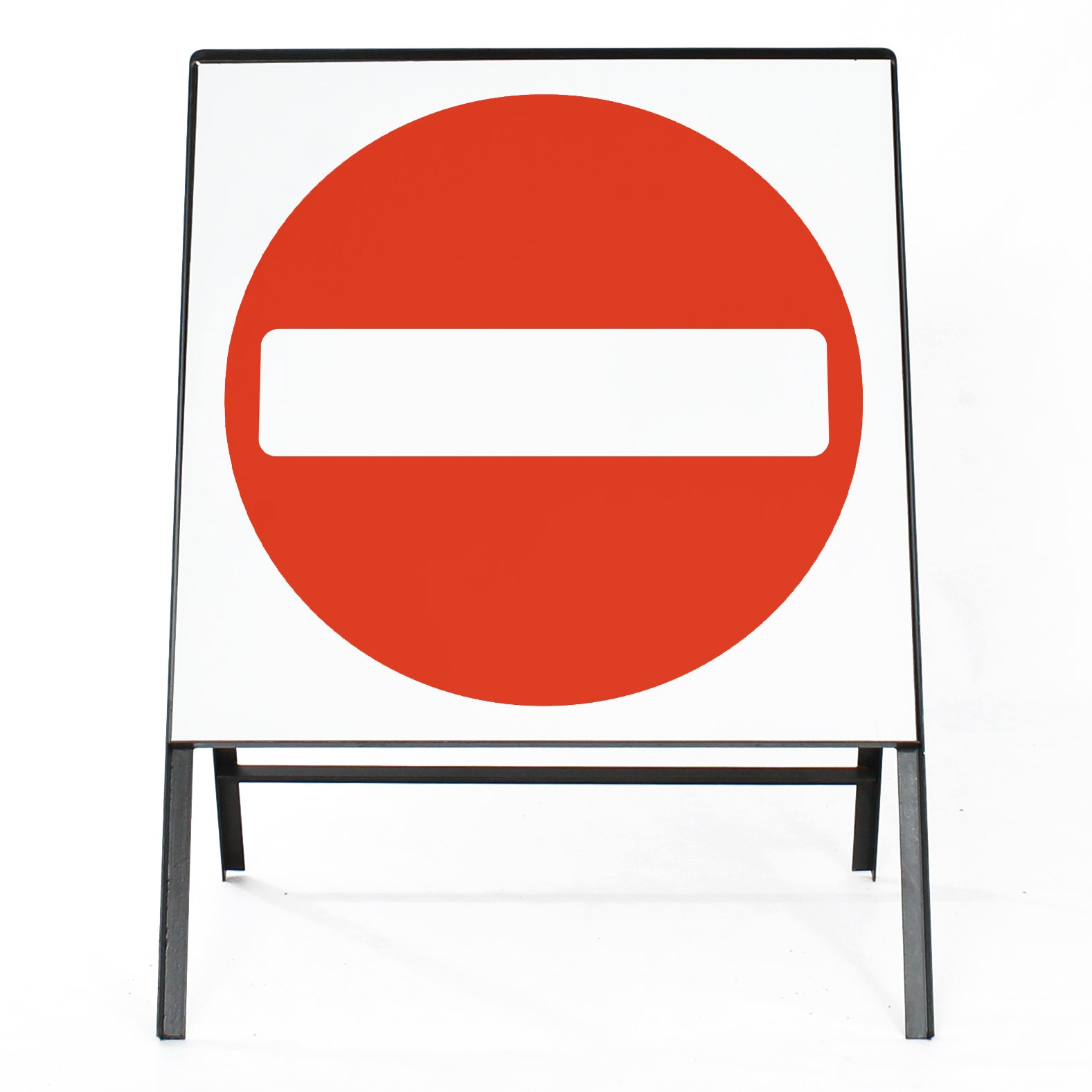 No Entry Sign - Zintec Metal Sign Dia 616 Face | 750x750mm – Start ...