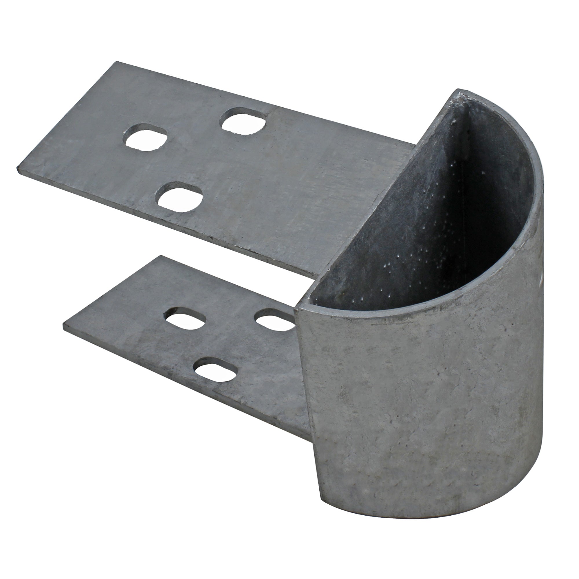 Open Box Beam Rounded End Cap Galvanised Steel – Start Safety UK