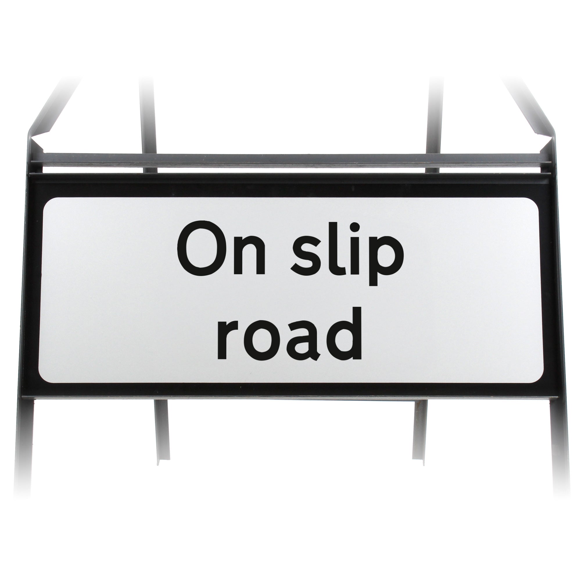 On Slip Road Supplementary Plate - Metal Sign – Start Safety UK