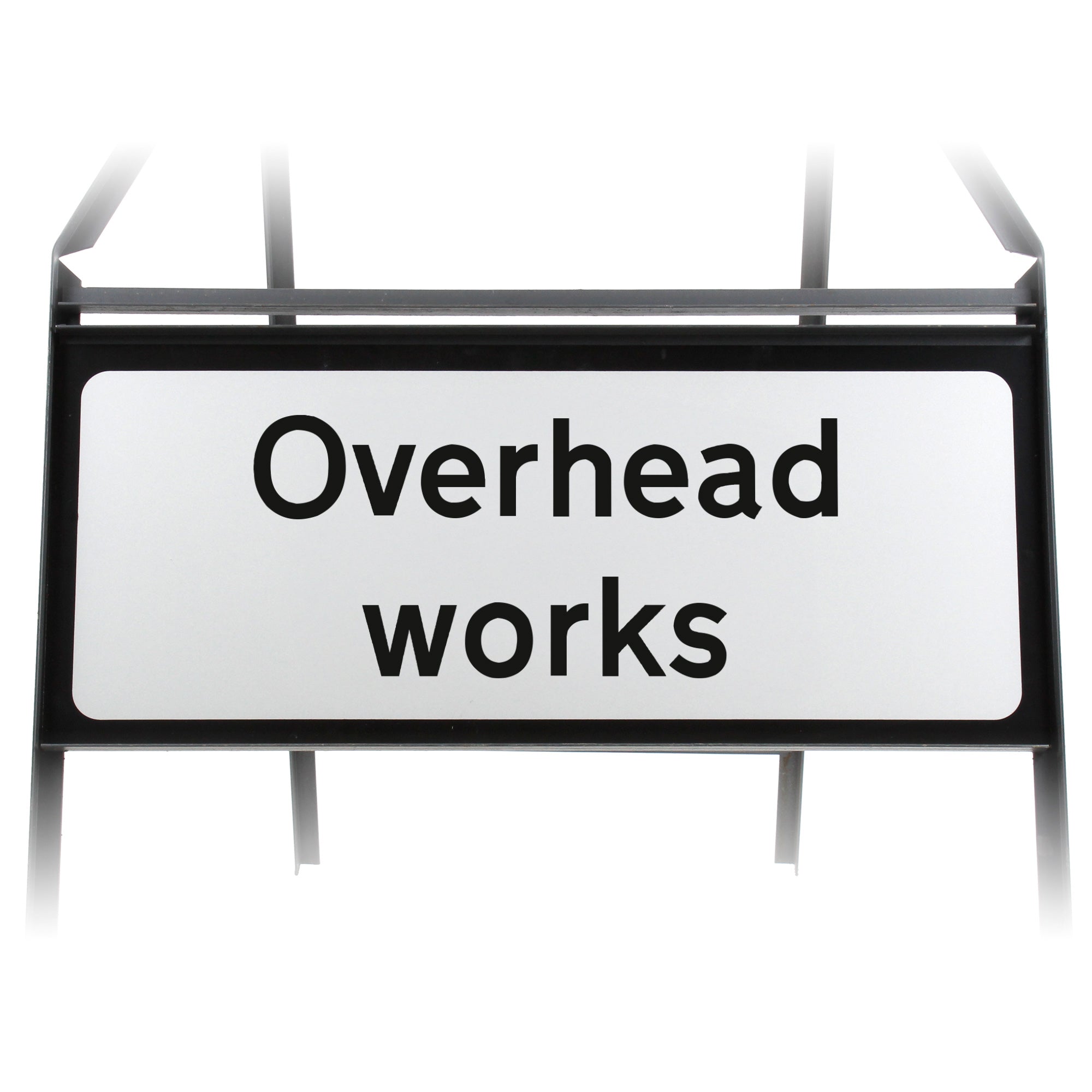 Overhead Works Supplementary Plate - Metal Sign – Start Safety UK