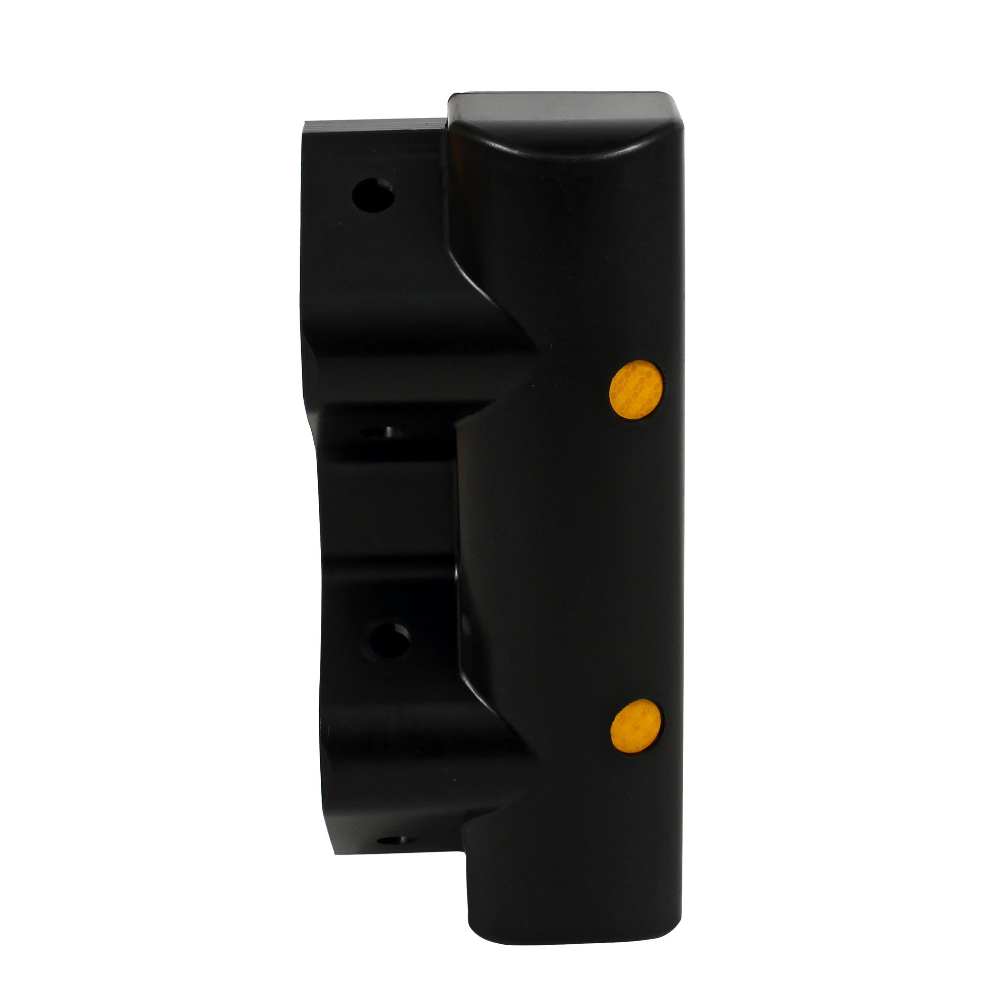 Black Plastic Pedestrian Friendly Armco Barrier Scroll End Inc ...