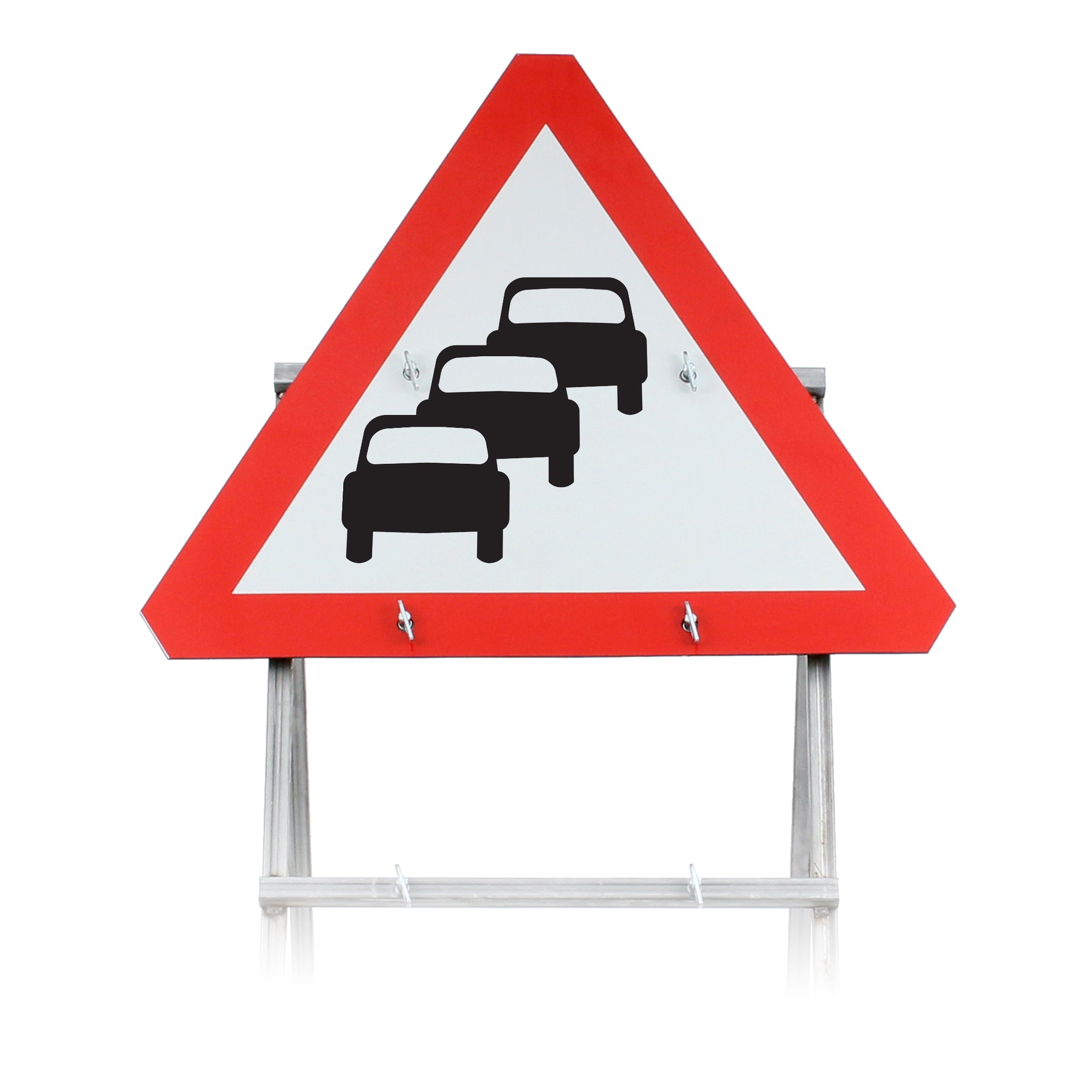 Queues Likely Sign Face Diagram 584 (face only) – Start Safety UK