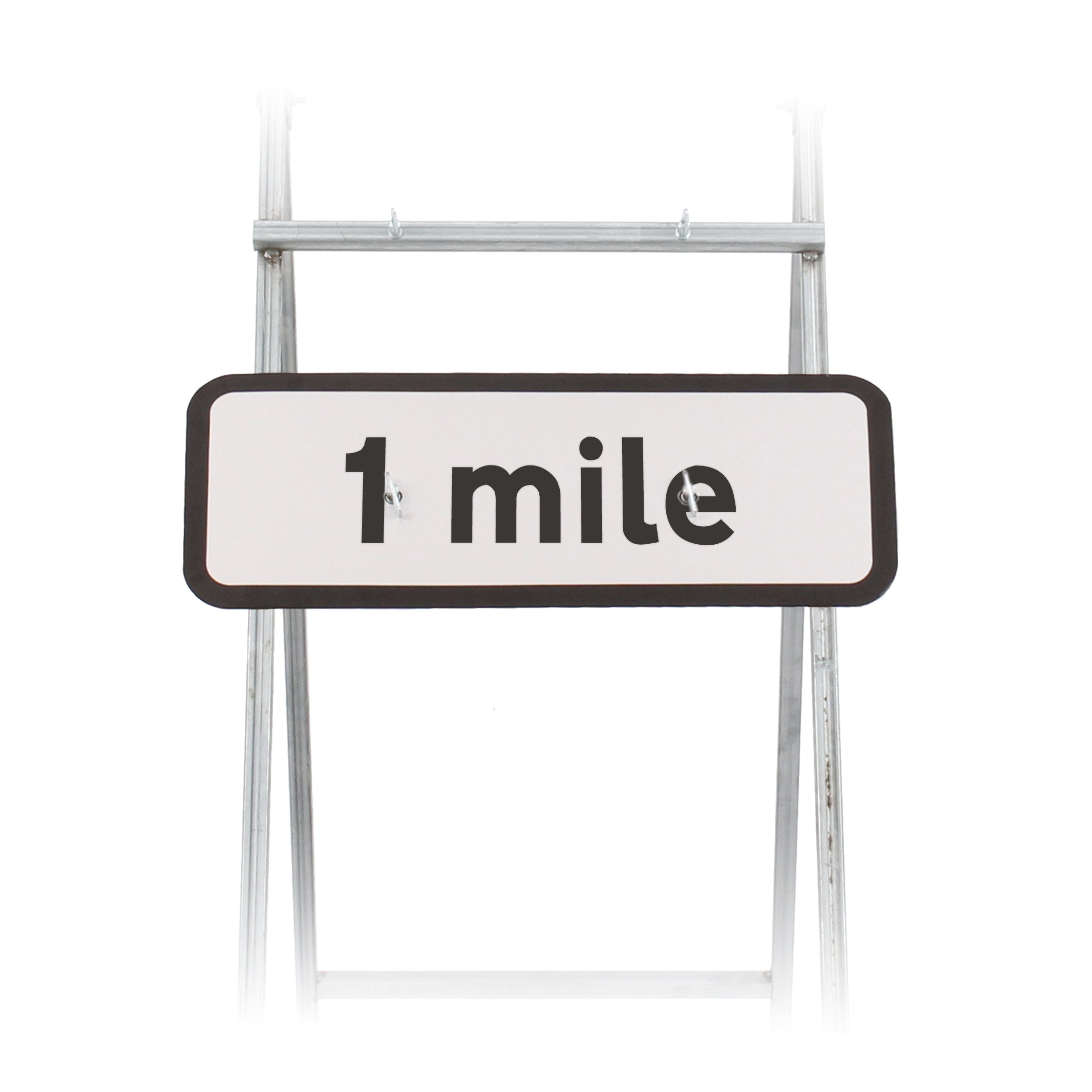 572 1 Mile Supplementary Sign for Quick Fit Sign Mounting (face only ...