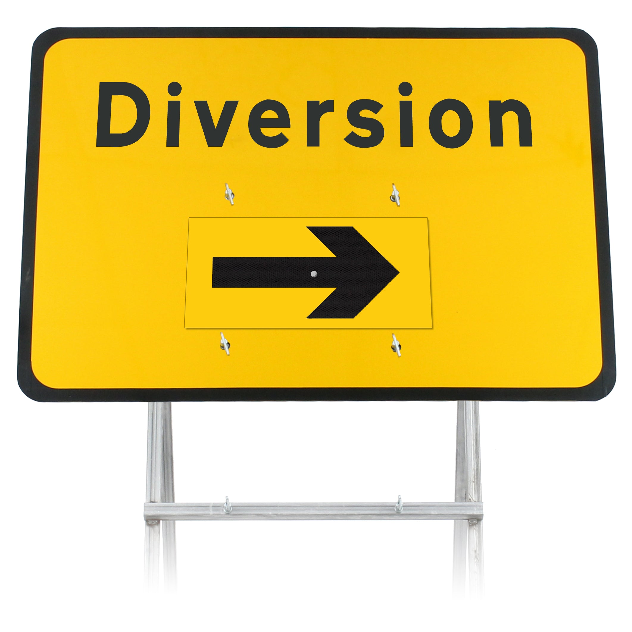 Diversion Rotating Arrow Sign 2072 |Quick Fit Sign Face (face only ...