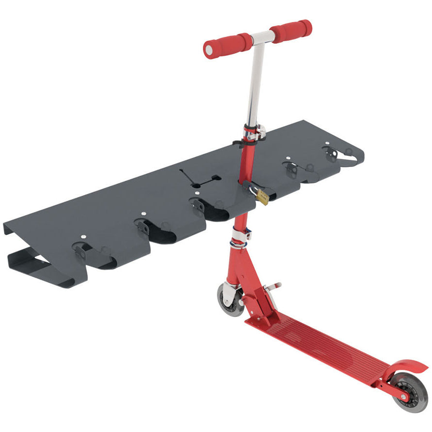 Scooter Rack With Choice Of Colours Wall Mounted – Start Safety UK