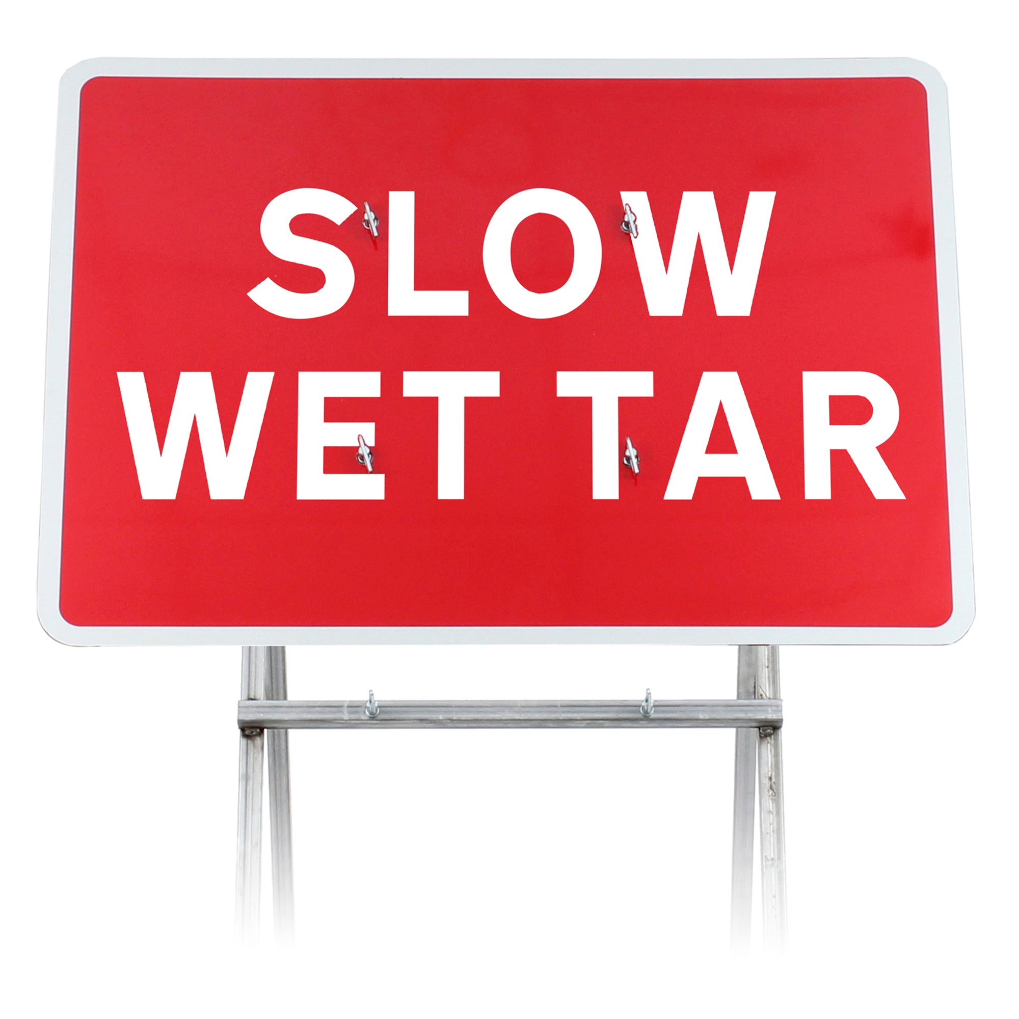 'Slow Wet Tar' Quick Fit Sign (face only) – Start Safety UK