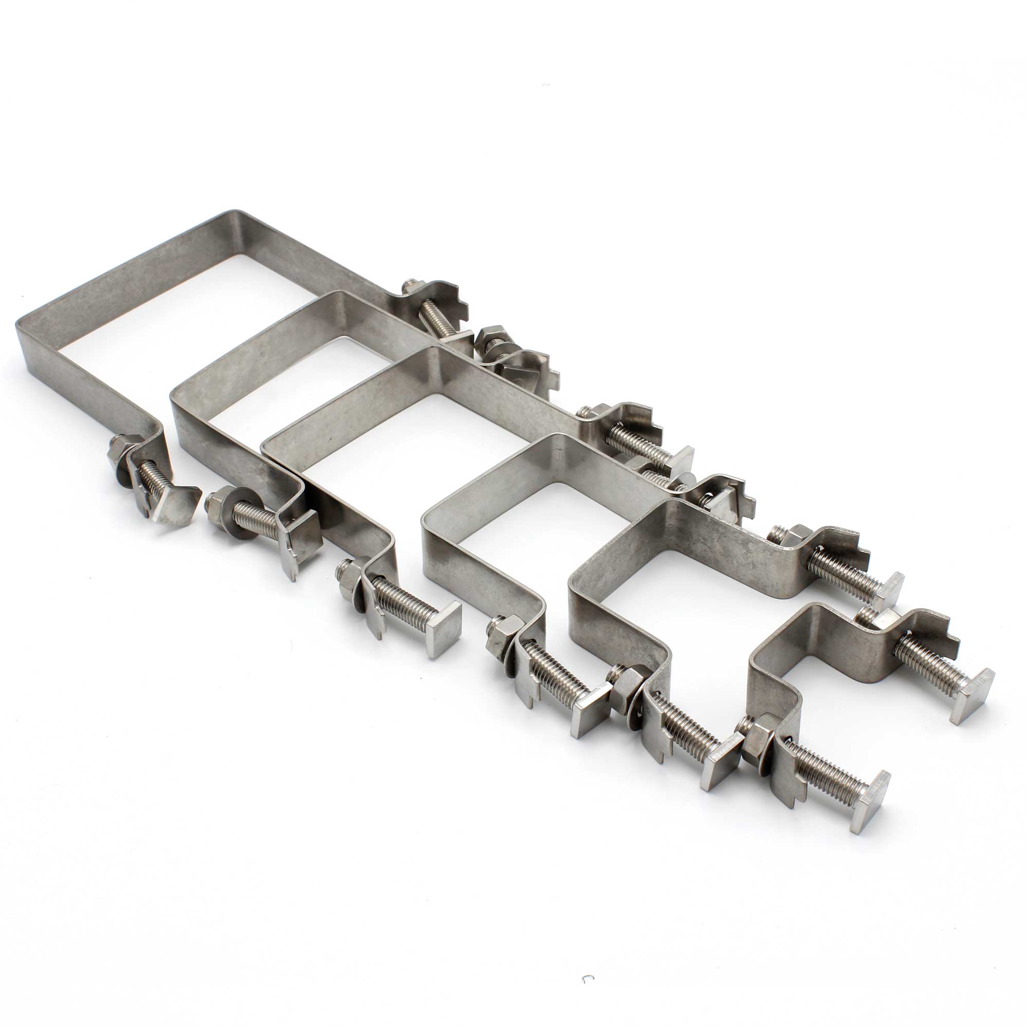 Square Sign Post Clip For Box Section Sign Posts – Start Safety UK