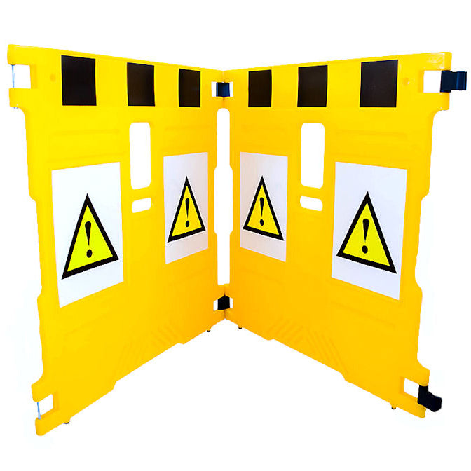 SuperGard Maintenance Folding Barrier | 1. 2 Panel Options – Start ...