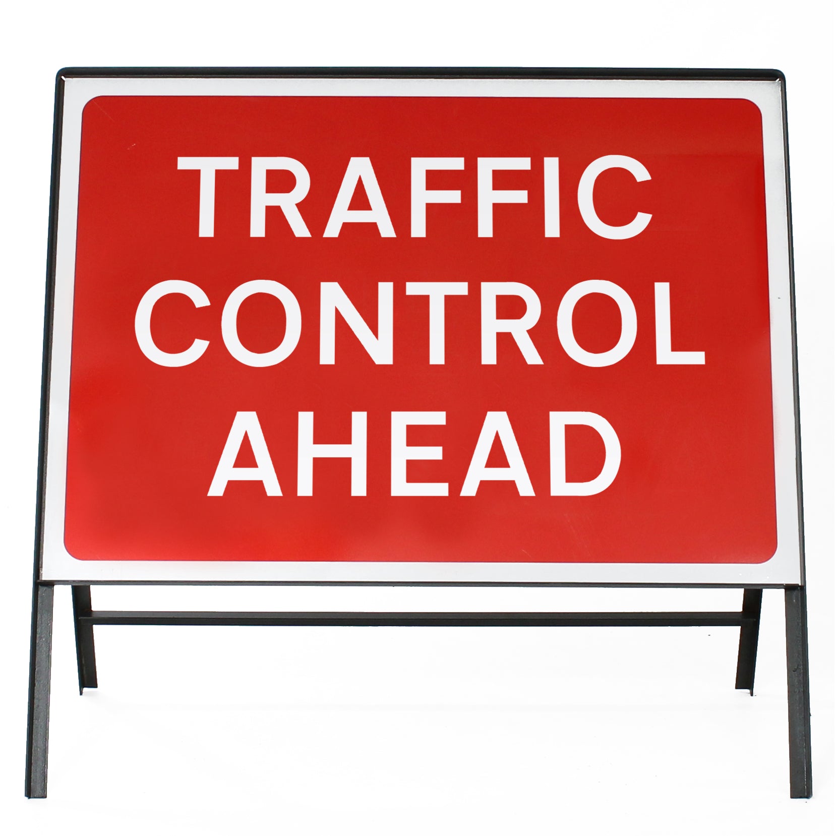 Traffic Control Ahead - Metal Sign Face 7010e – Start Safety UK