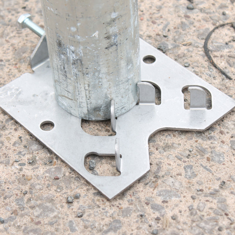 Universal Sign Post Base - For Round & Square Posts – Start Safety UK
